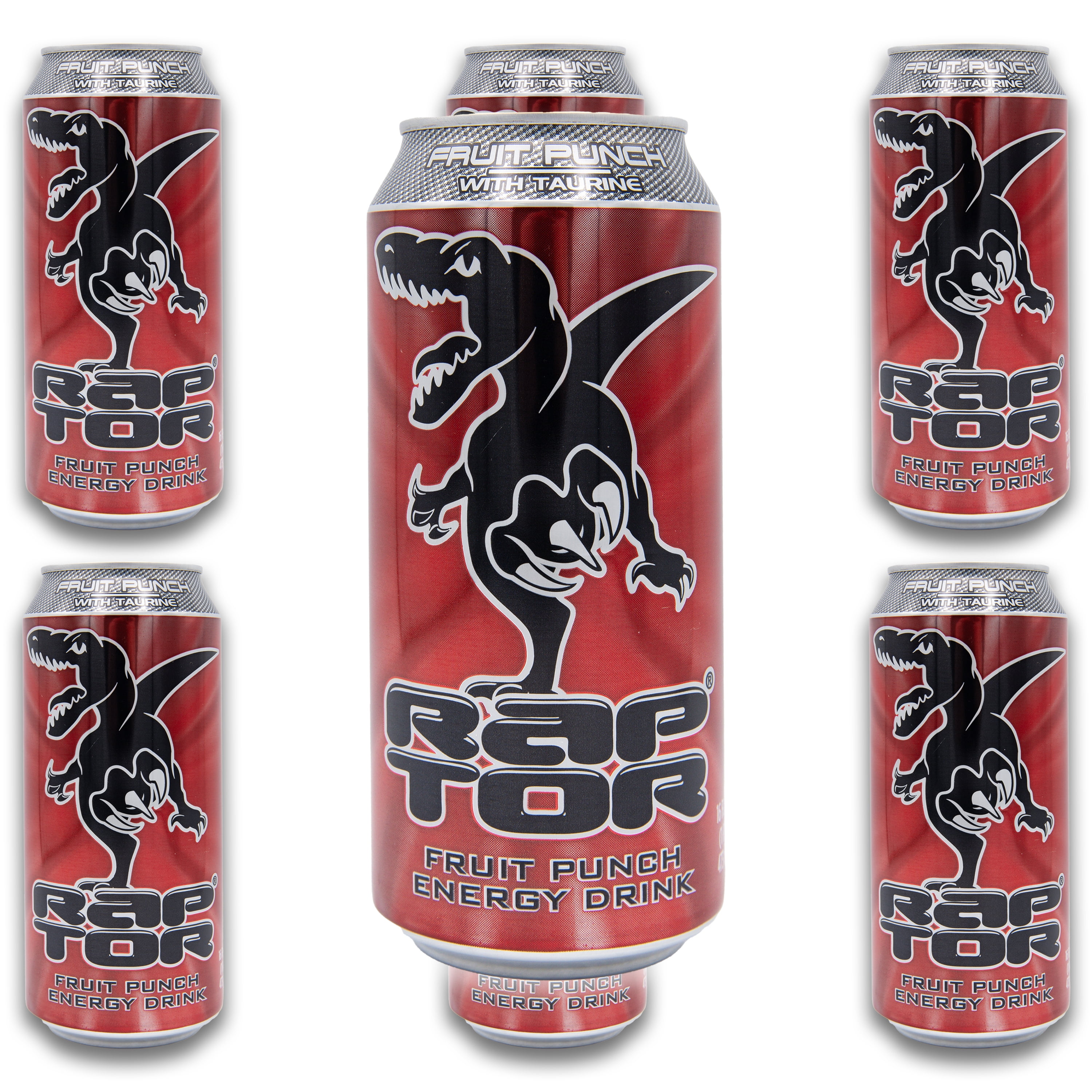 Raptor Energy Drink, 16 oz, 6 Pack Cans - Walmart.com