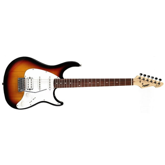 Peavey 22-Fret RAPTOR PLUS SUNBURST W/ Master Volume & Tone Controls ...
