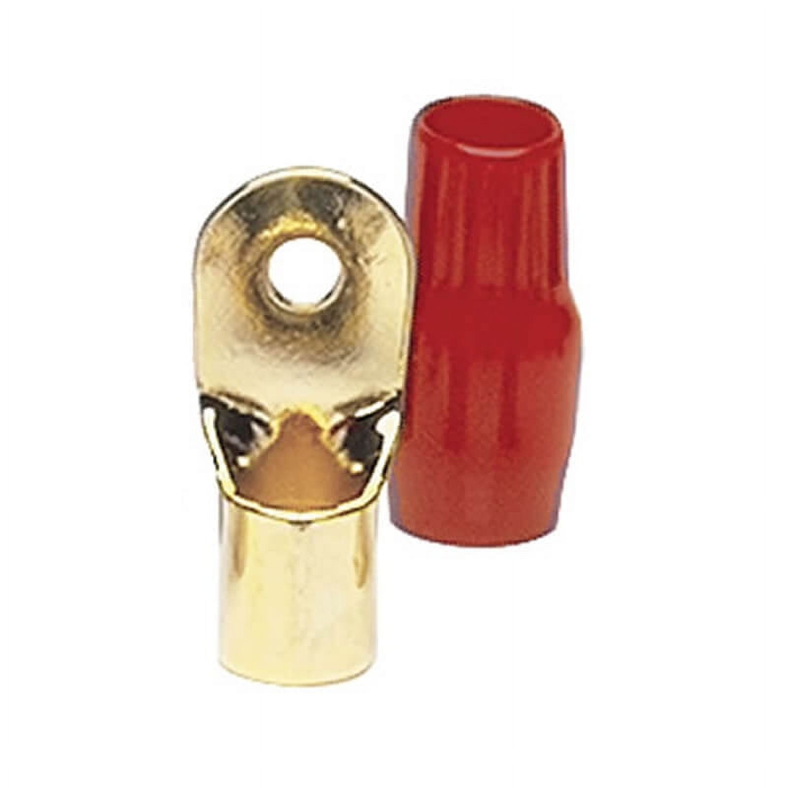 Raptor R038RT 1/0 AWG 3/8" Gold Ring Terminal - 20/Pkg - Walmart.com