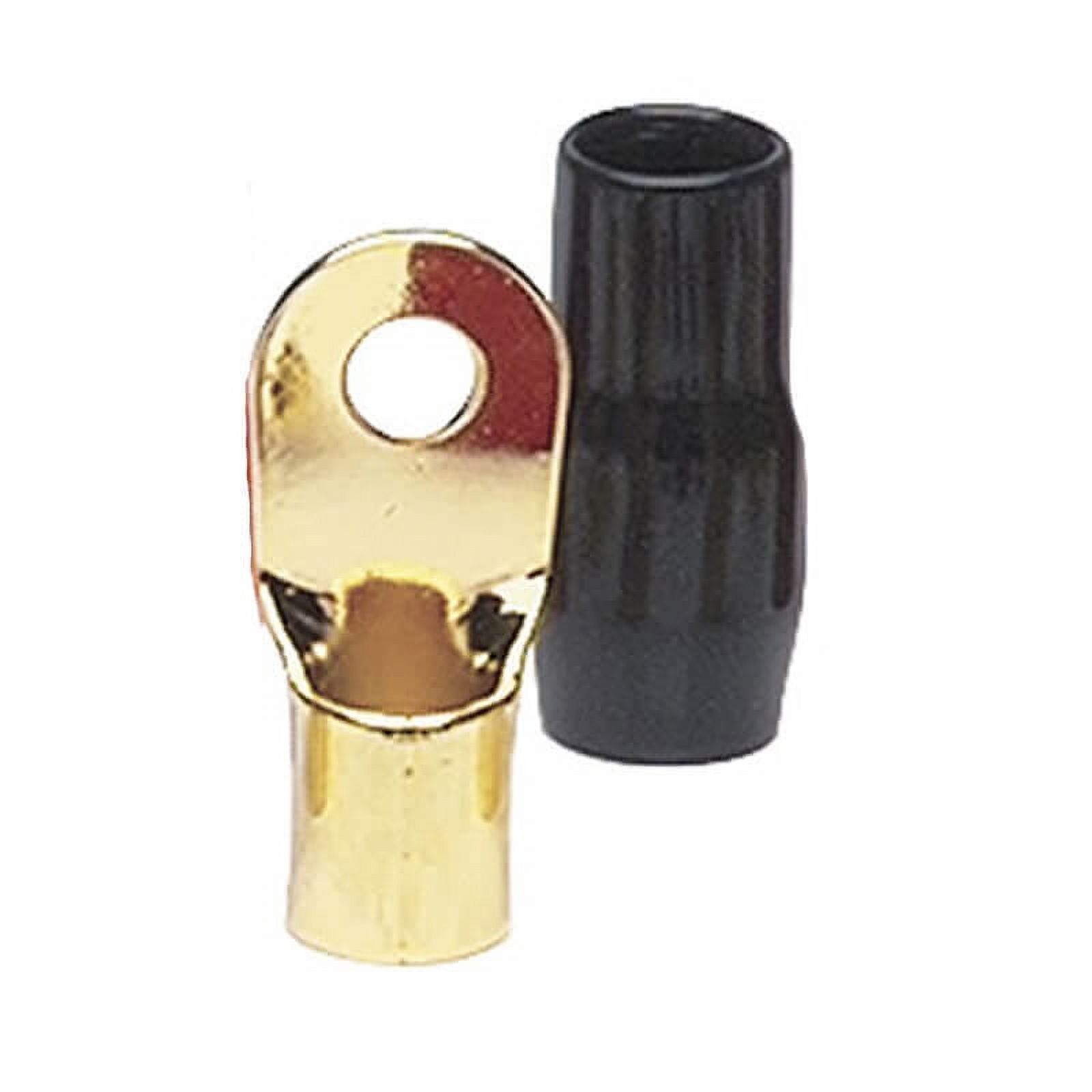 Raptor R114RT 1/0 AWG 1/4" Gold Ring Terminal - 20/Pkg - Walmart.com