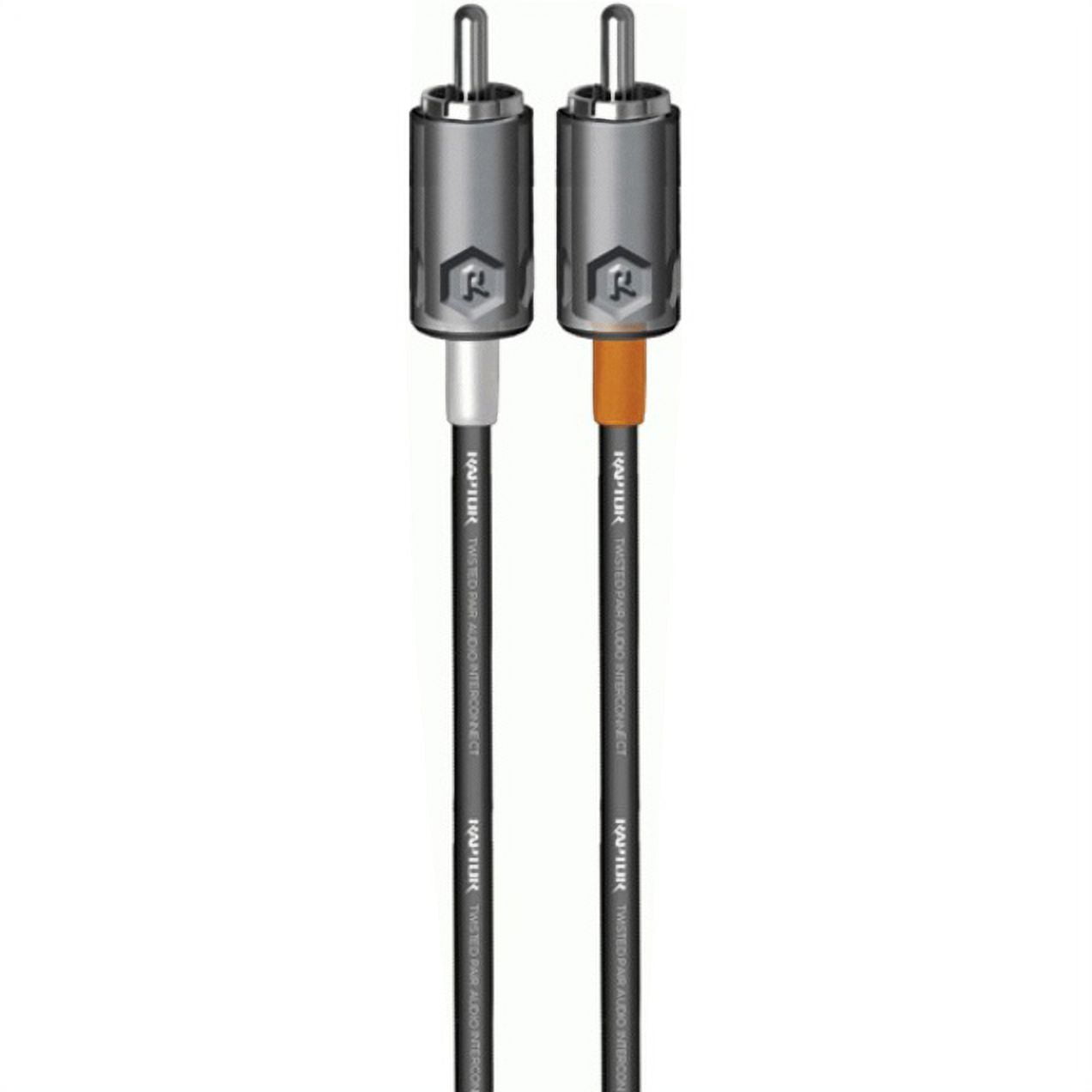 Raptor R3RCA-102 High End 10-Foot 2-Channel Coaxial Copper Shielded Rca ...