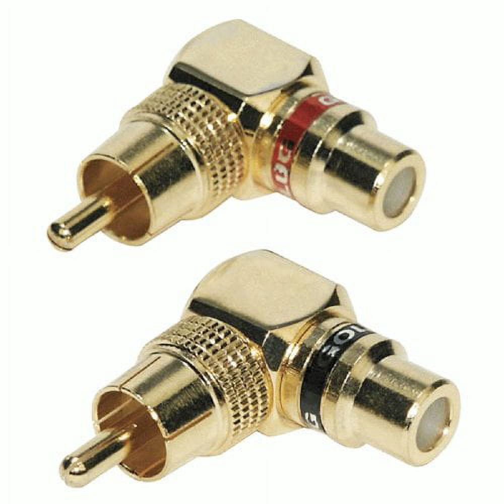 Raptor R5RCAMFR Pro Series Male To Female Right Angle Barrel Connectors ...