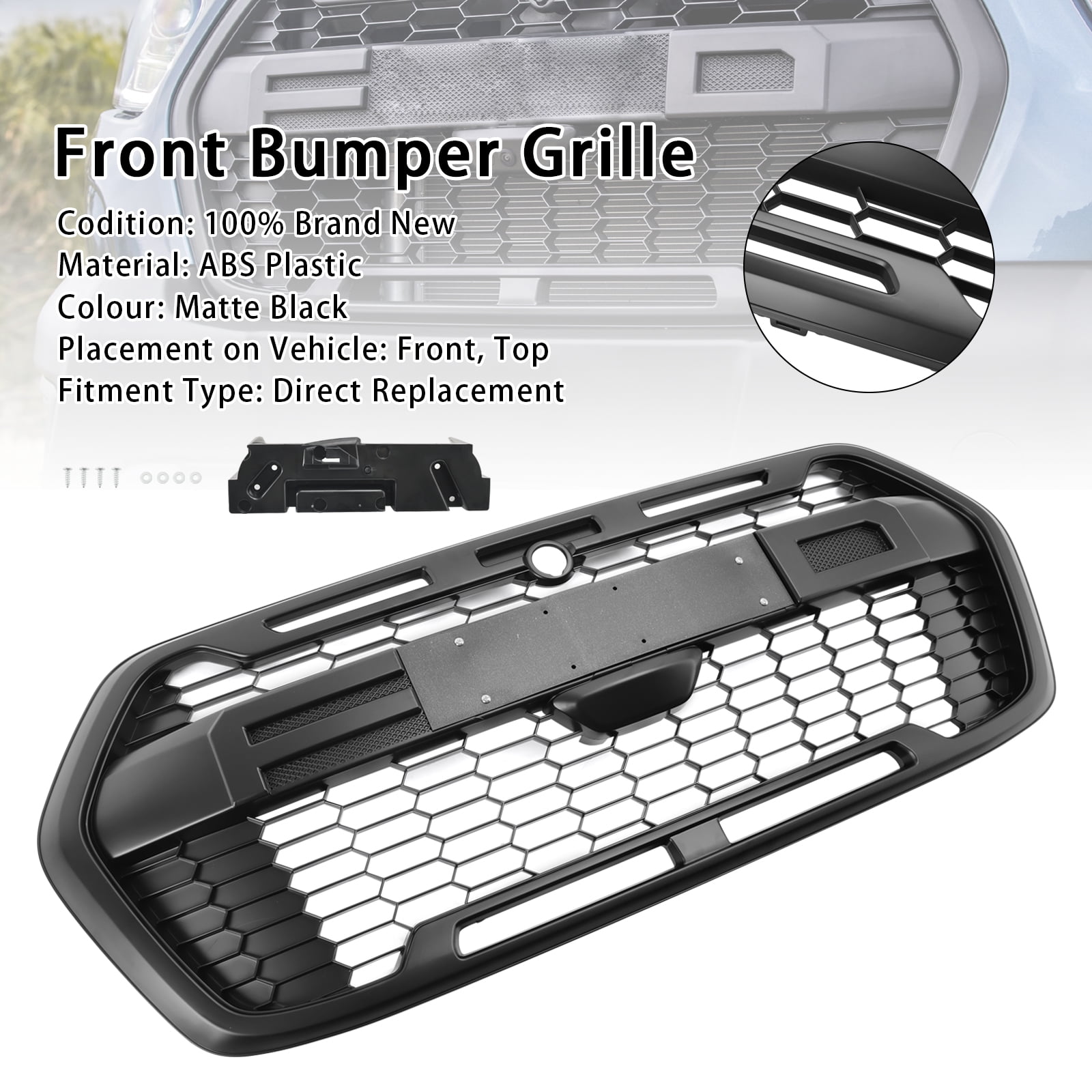 Raptor Style Front Bumper Grille 2467809 Fit for Ford Transit MK8 Trail ...