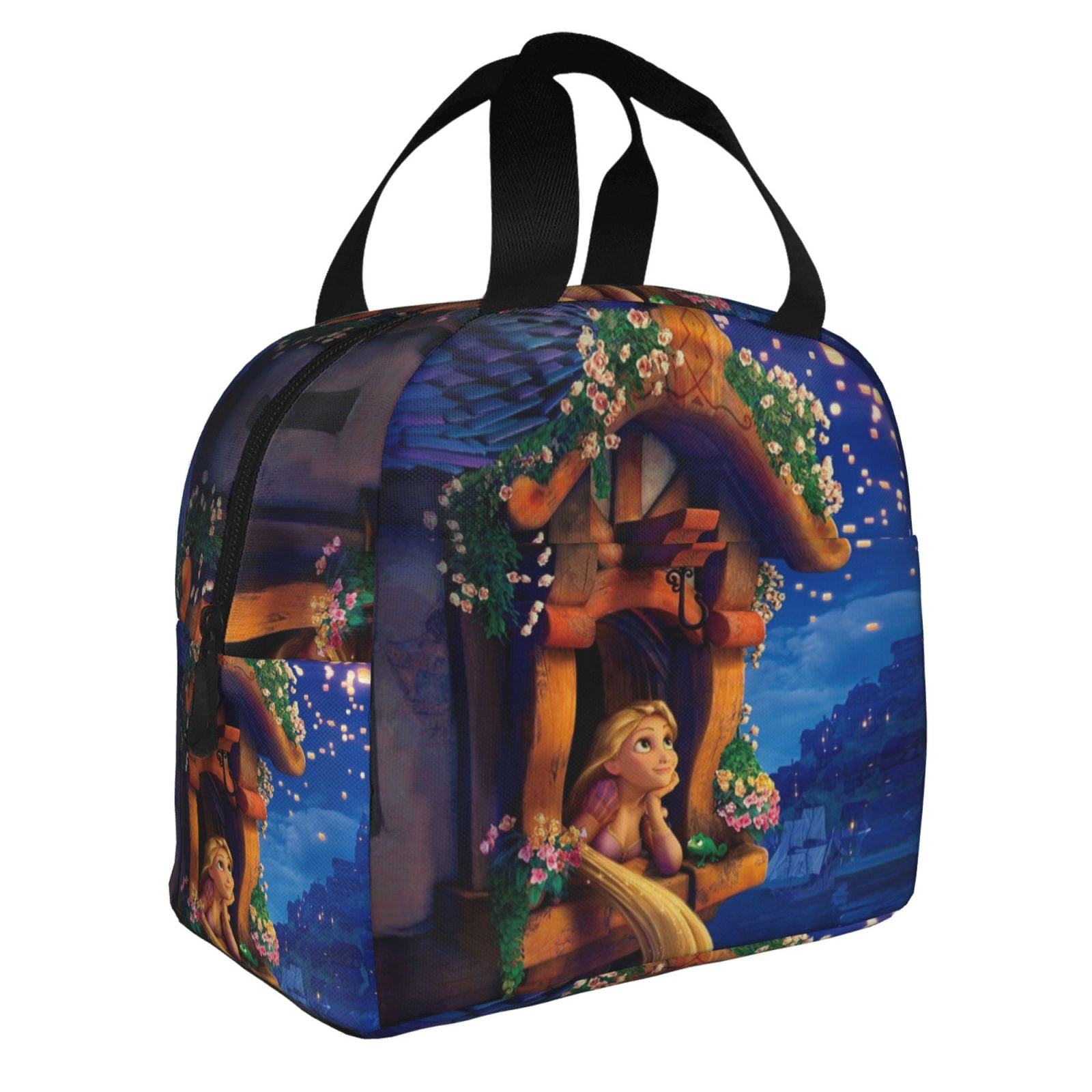 Rapun-ze Lunch Bag Insulated Lunch Box Reusable Cooler Cartoon Lunch ...