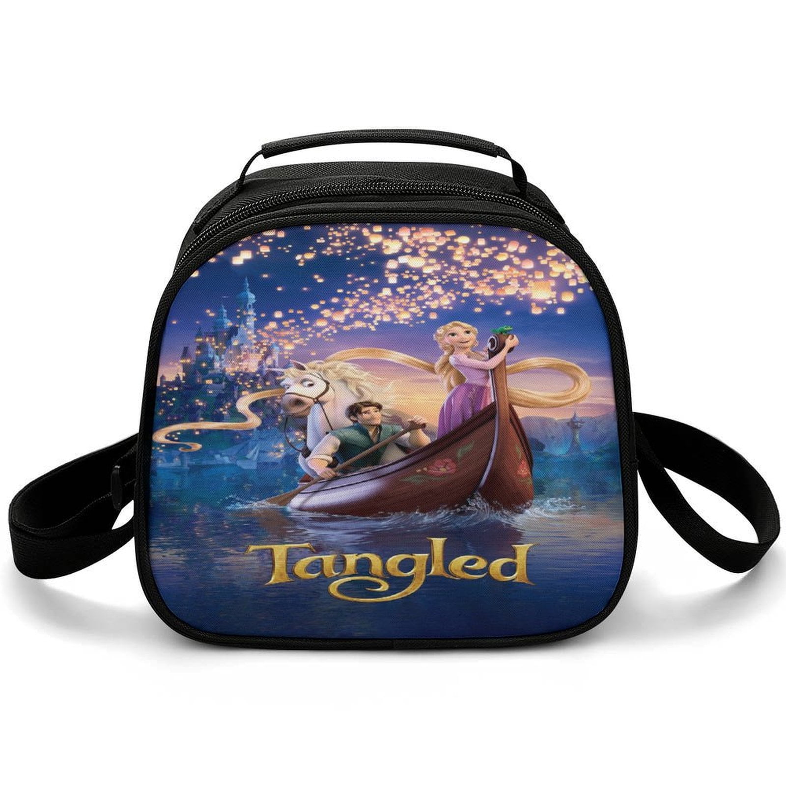 Rapun-ze Lunch Bag Small Lunch Box Shoulder Strap Reusable Food Tote ...