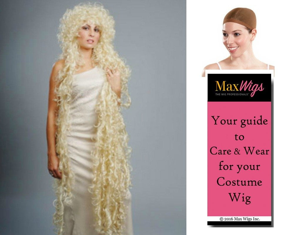 Rapunzel 5 ft color BROWN - Enigma Wigs Long Theater Women Princess ...