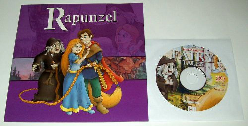 Pre-Owned Rapunzel Book with Read- Along CD Paperback - Walmart.com