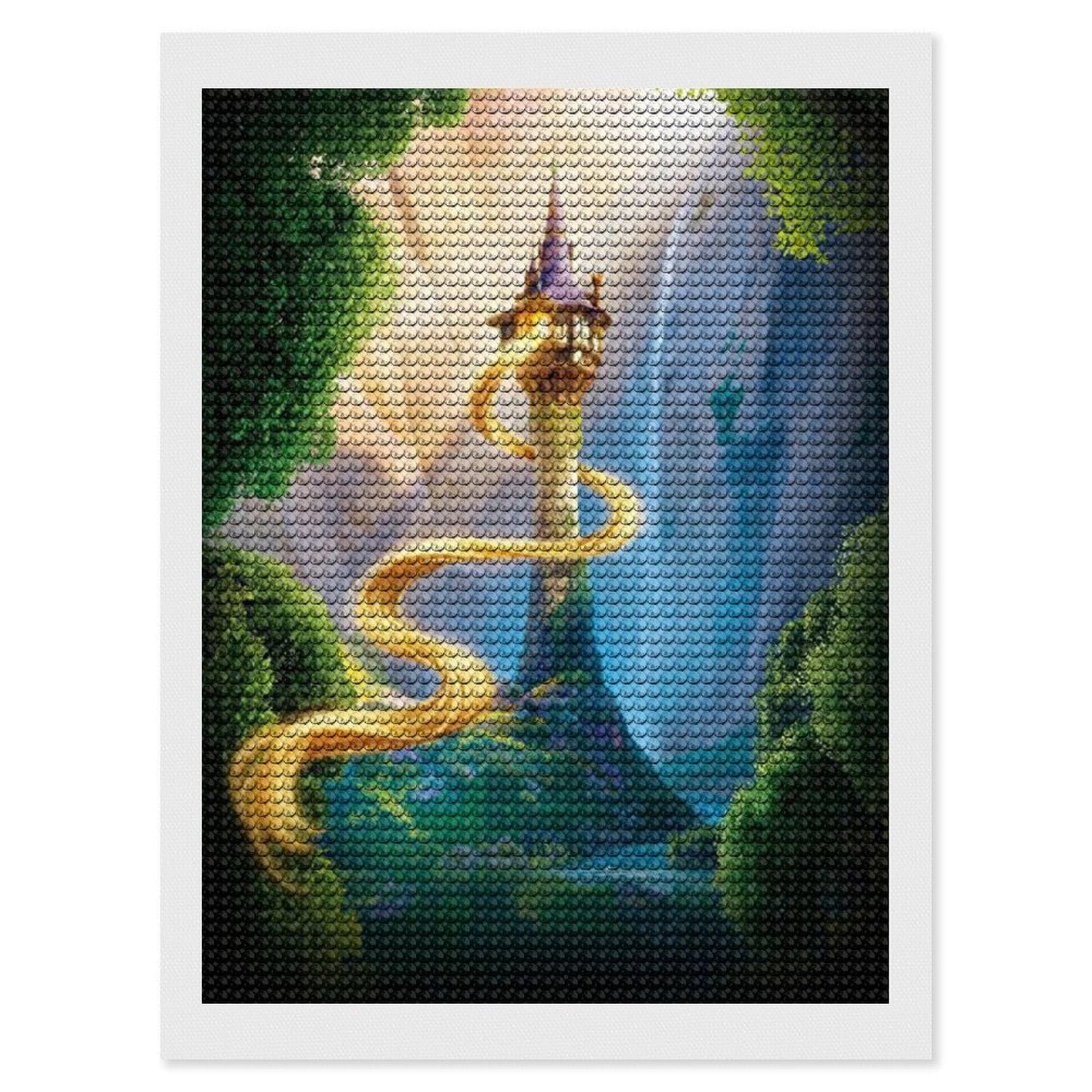 Rapunz-e Diamond Art Kits DIY 5D Anime Painting by Number Kits Full ...