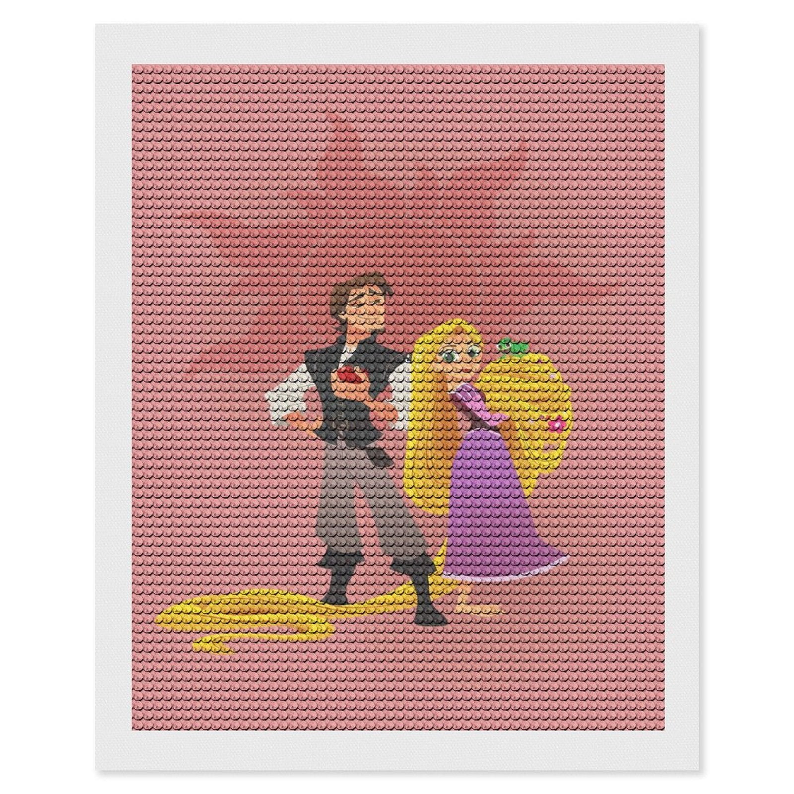 Rapunz-e Diamond Art Kits DIY 5D Anime Painting by Number Kits Full ...