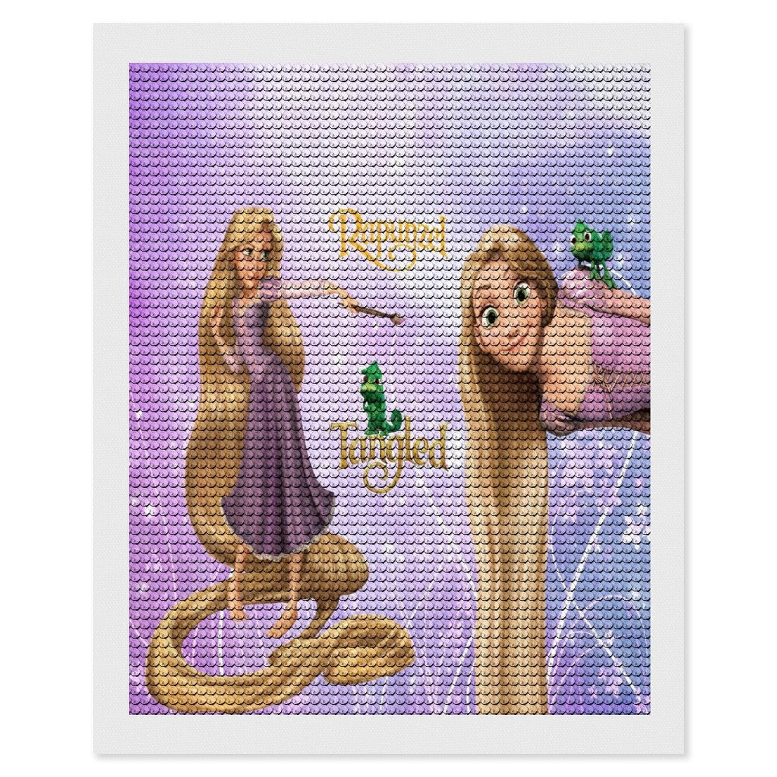 Rapunz-e Diamond Art Kits DIY 5D Anime Painting by Number Kits Full ...