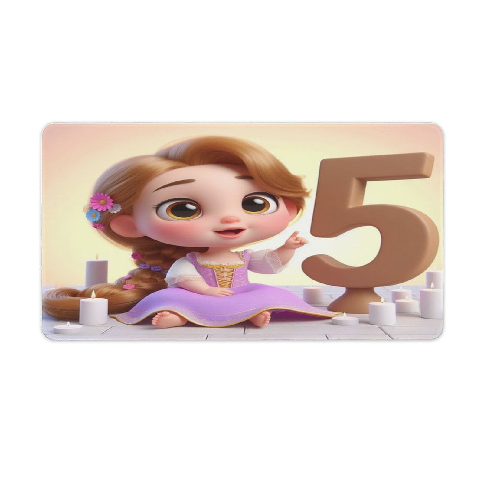 Rapunzel Disney Princess Large Gaming Mouse Pad for Lightweight ...