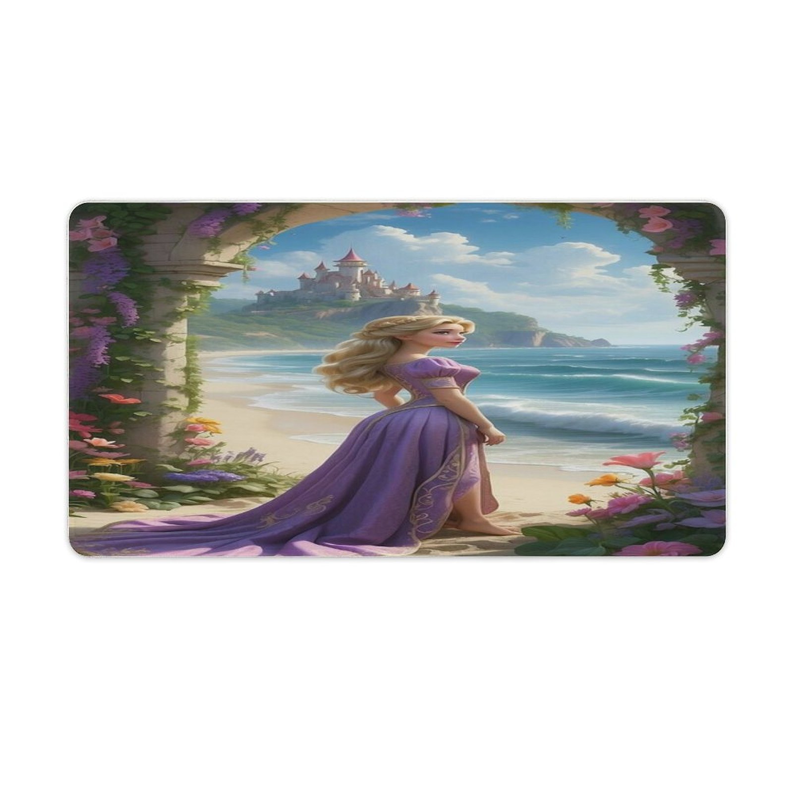 Rapunzel Disney Princess Large Gaming Mouse Pad for Lightweight ...