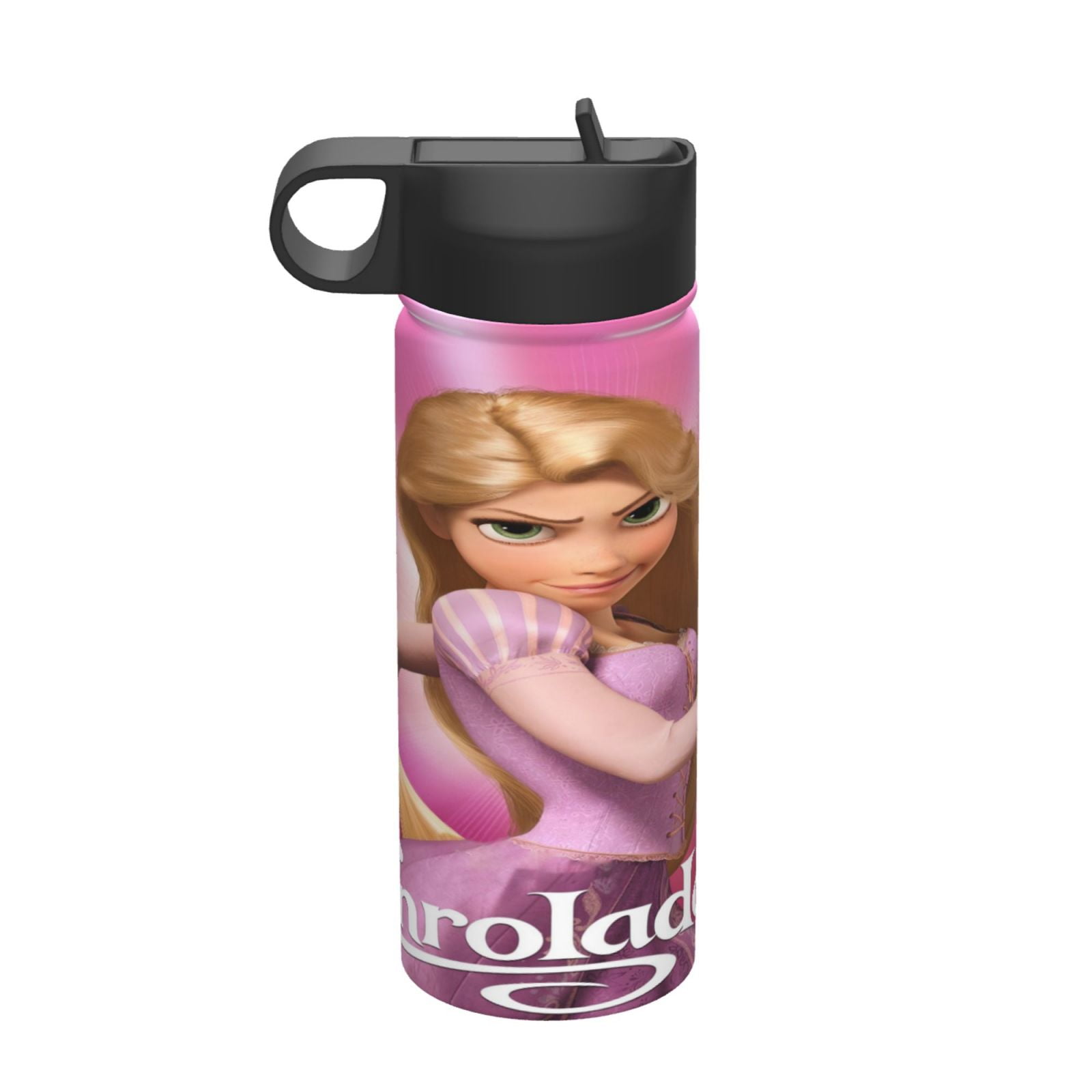 Rapunz-e Insulated Water Bottle with Straw Stainless Steel Vacuum Kids ...