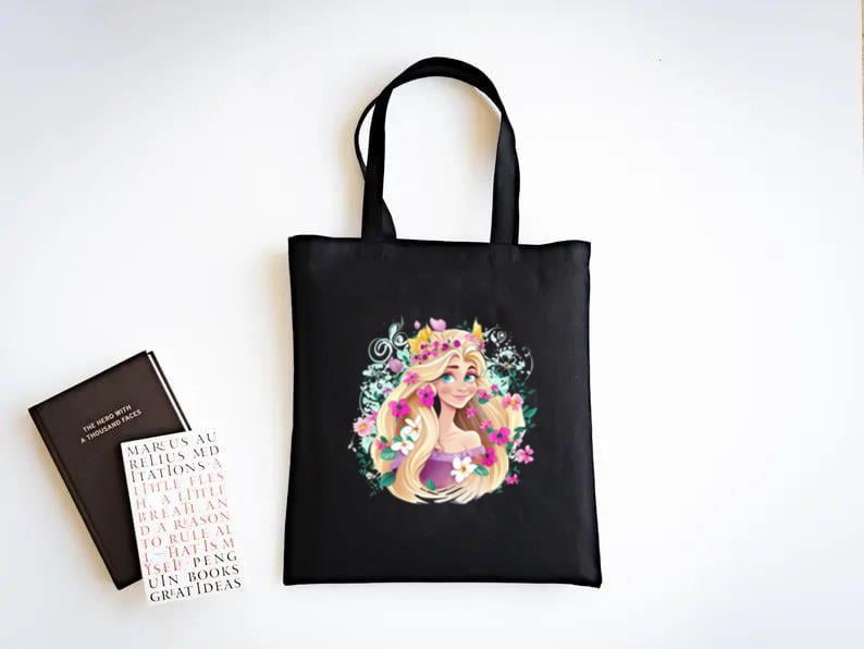 Rapunzel Princess Tangled Style All Ages Tote Bags Tote Bags - Walmart.com