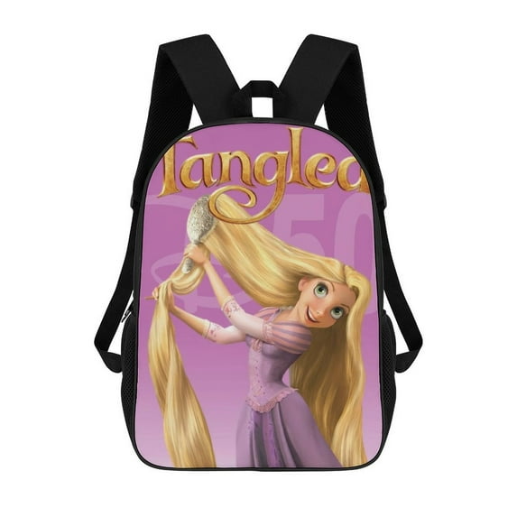 Rapunzel Tangled Backpacks 17 Inch Lightweight Bookbags Casual Daypack ...