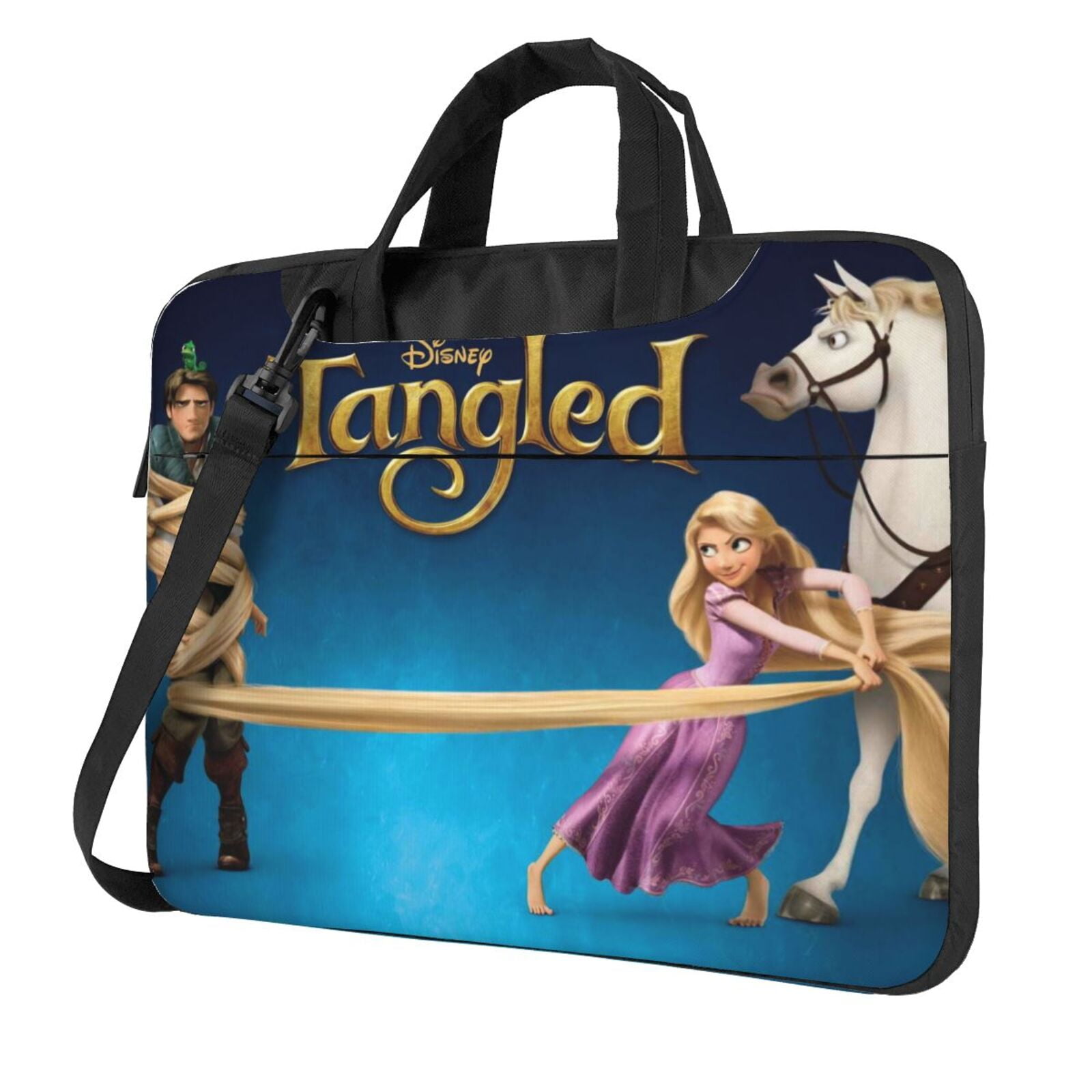 Rapunzel Tangled Laptop Shoulder Bag for Women Men, 13 inch Computer ...
