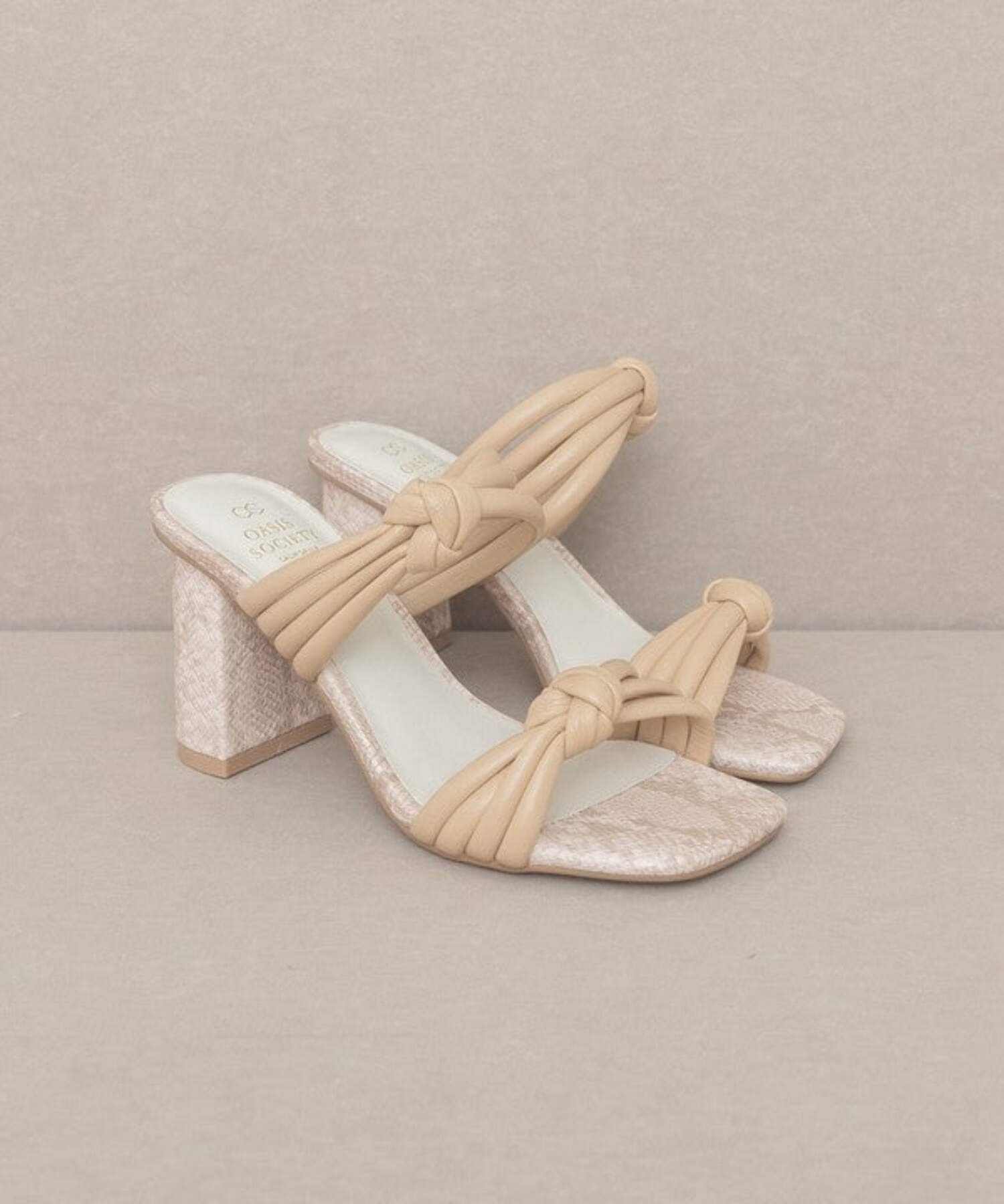 Raquel - Strappy Knot Heel - Walmart.com