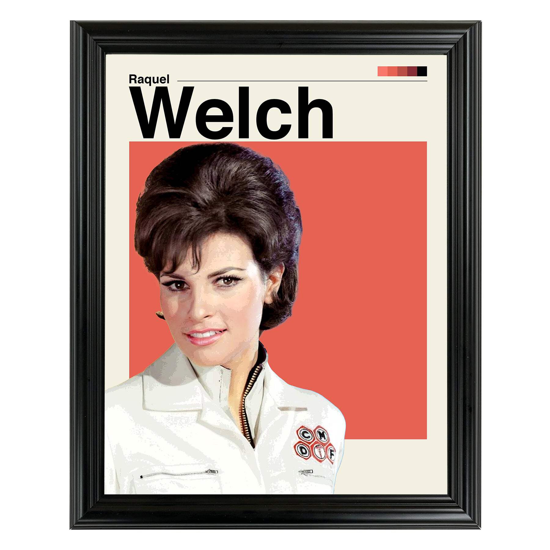 Raquel Welch Framed Sports Art Photo by Thomas Maxwell - Walmart.com