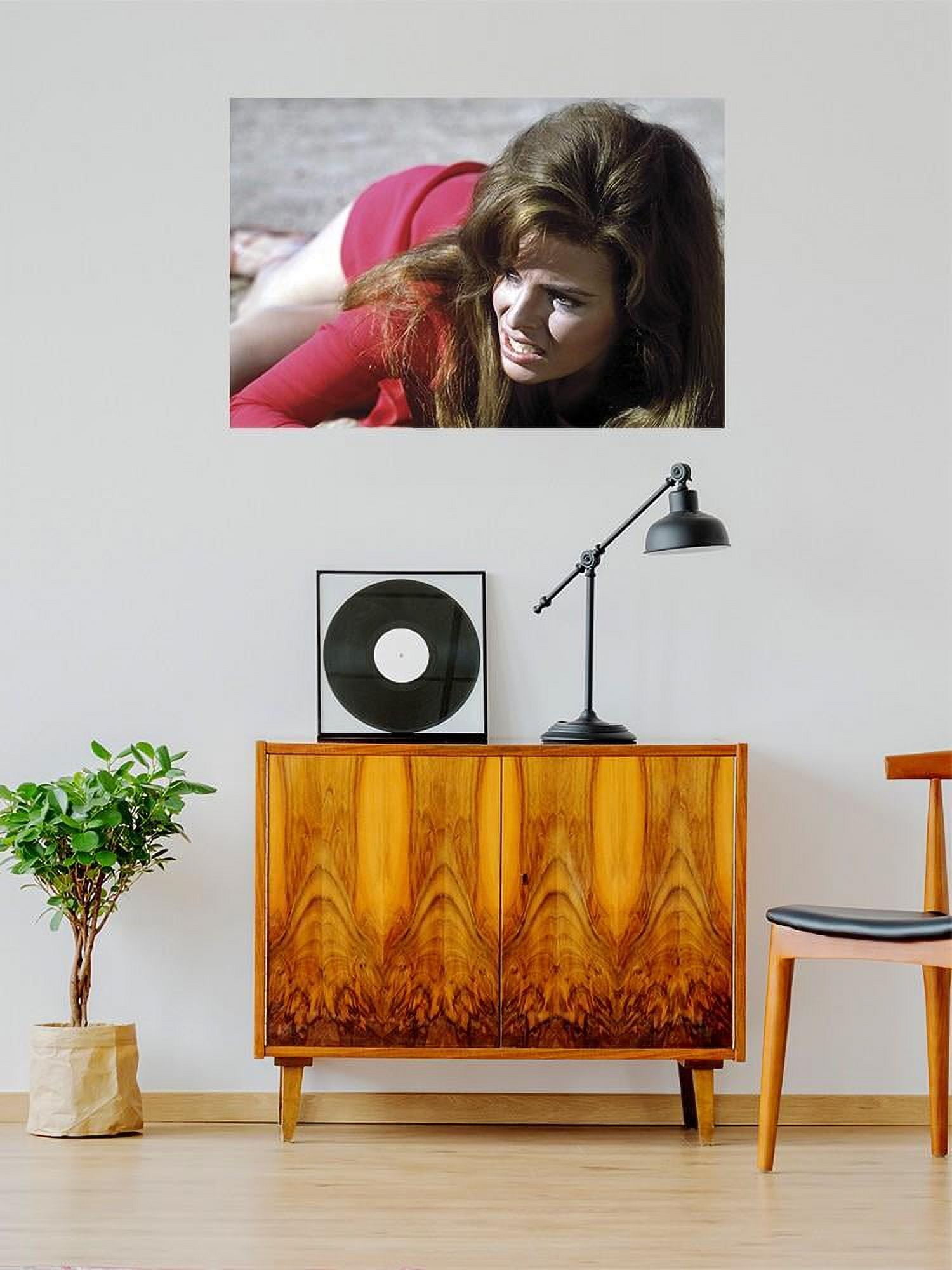 Raquel Welch On The Beach Poster - Image by Shutterstock - Walmart.com