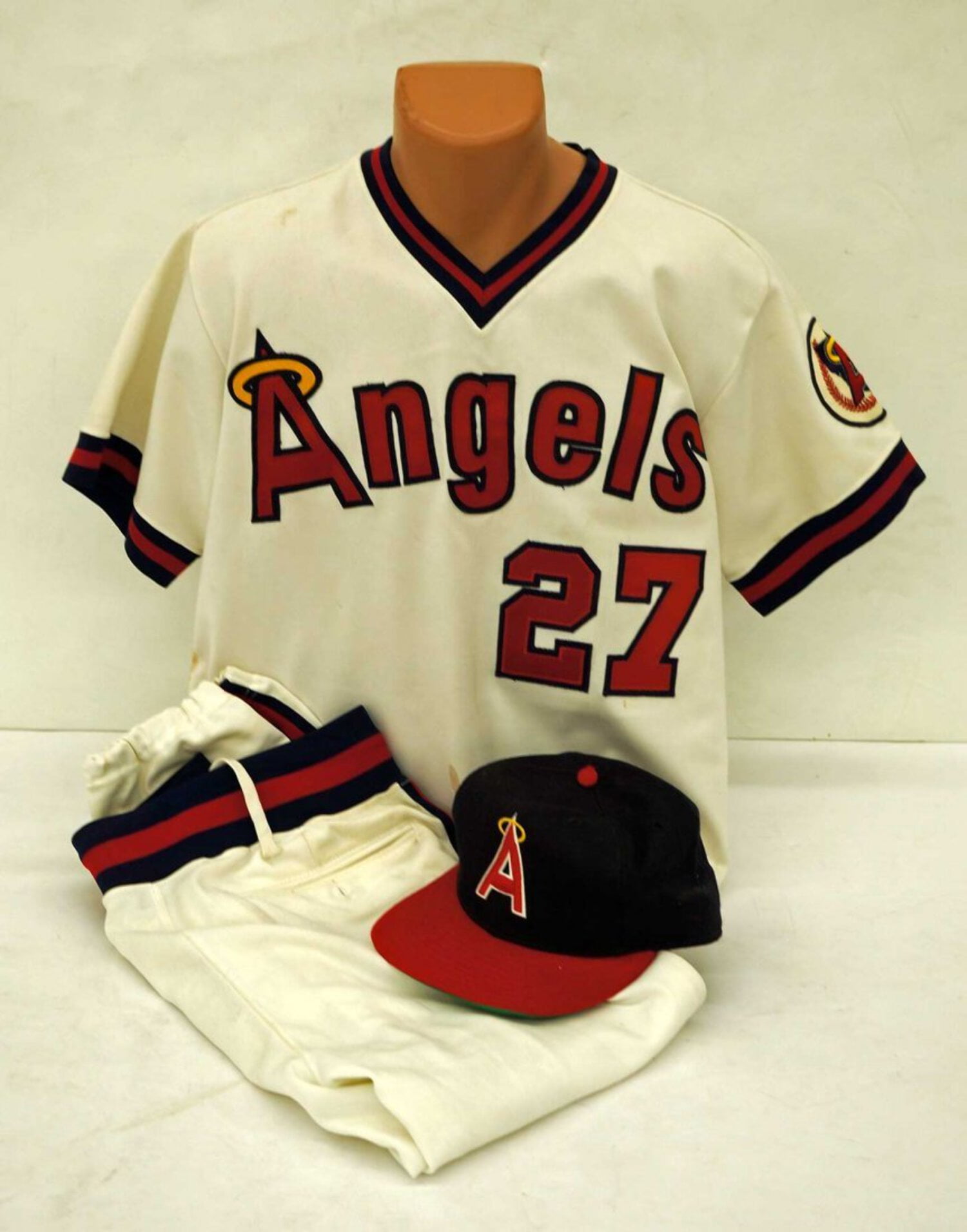 Rare 1985 Bubba Morton Game Used California Angels Uniform Jersey ...