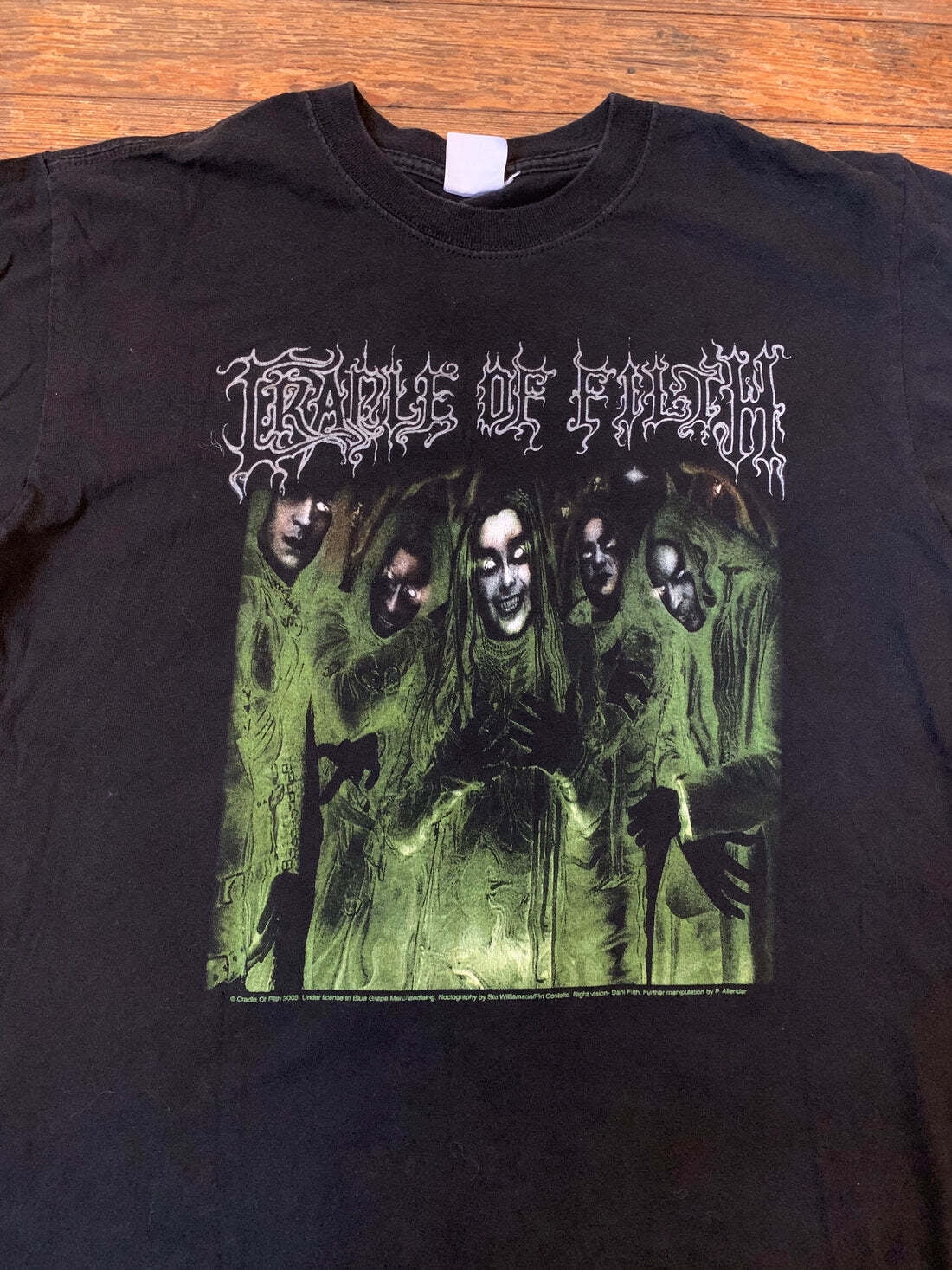 Rare 2003 Cradle Of Filth Carpe Noctem T-Shirt, classic unisex shirt ...