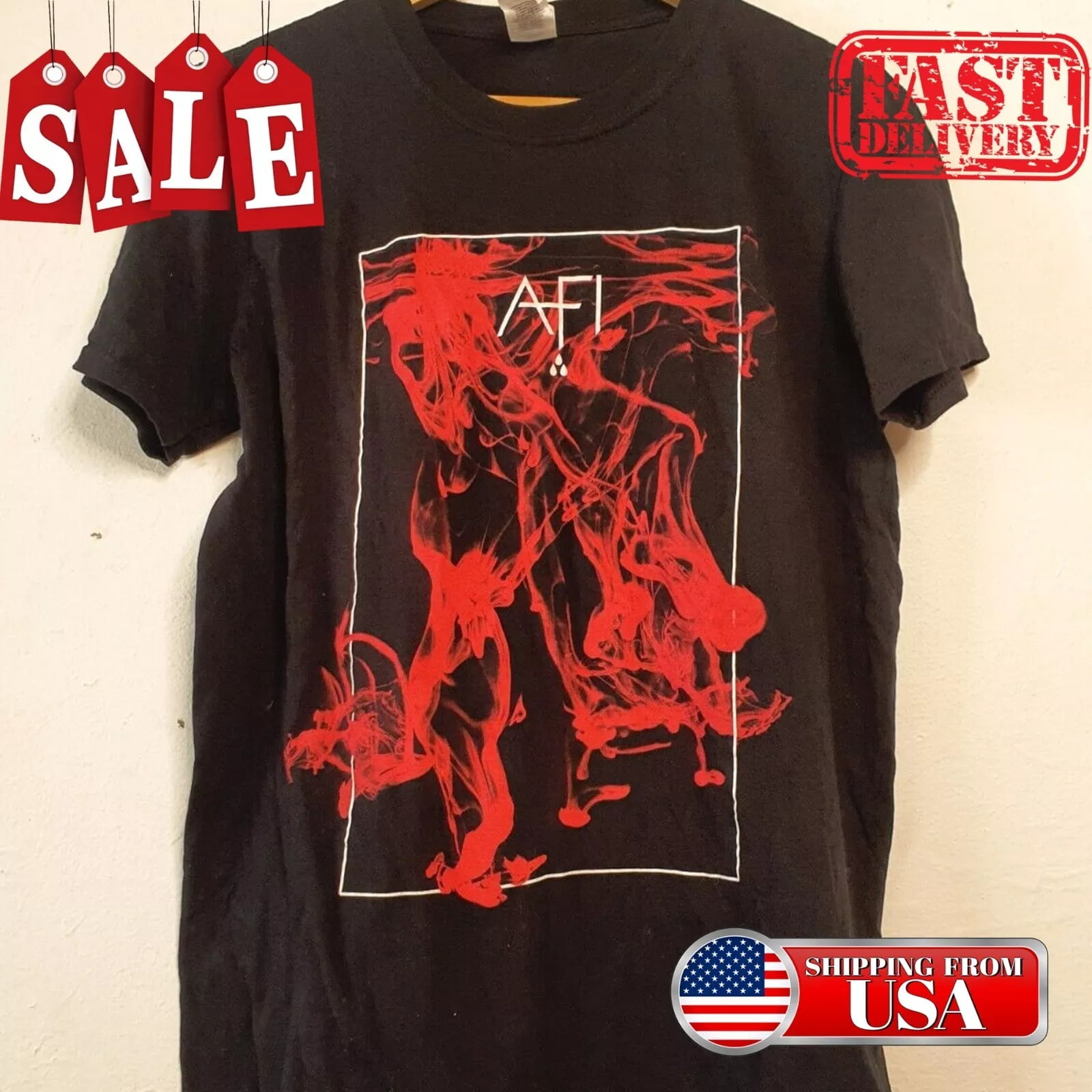 Rare AFI Band Gift For Fans Men S-235XL T-Shirt Tshirt, S - Walmart.com