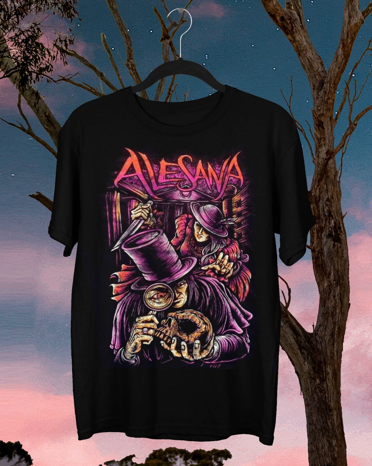 Rare Alesana American Emocore Band Black Unisex All Size T-Shirt AC1128 ...