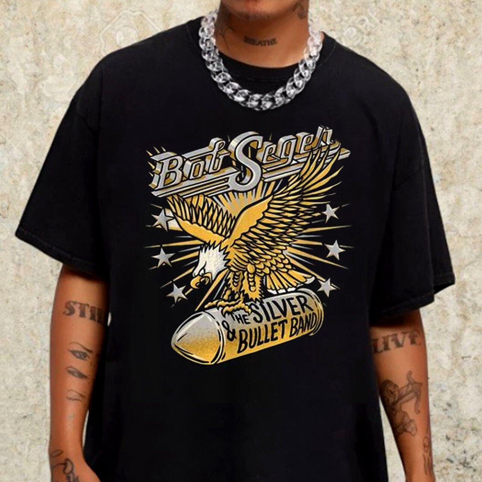 Rare BOB Seger Men Black All Size BL1.118 - Walmart.com