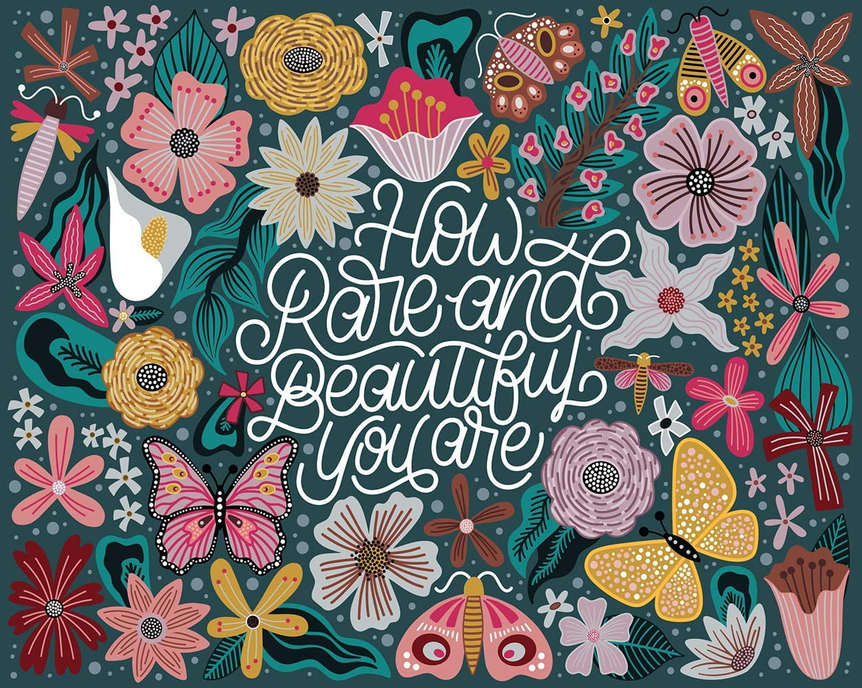 Rare and Beautiful 500 EC36 Piece Jigsaw Puzzle - Pretty Flowers ...