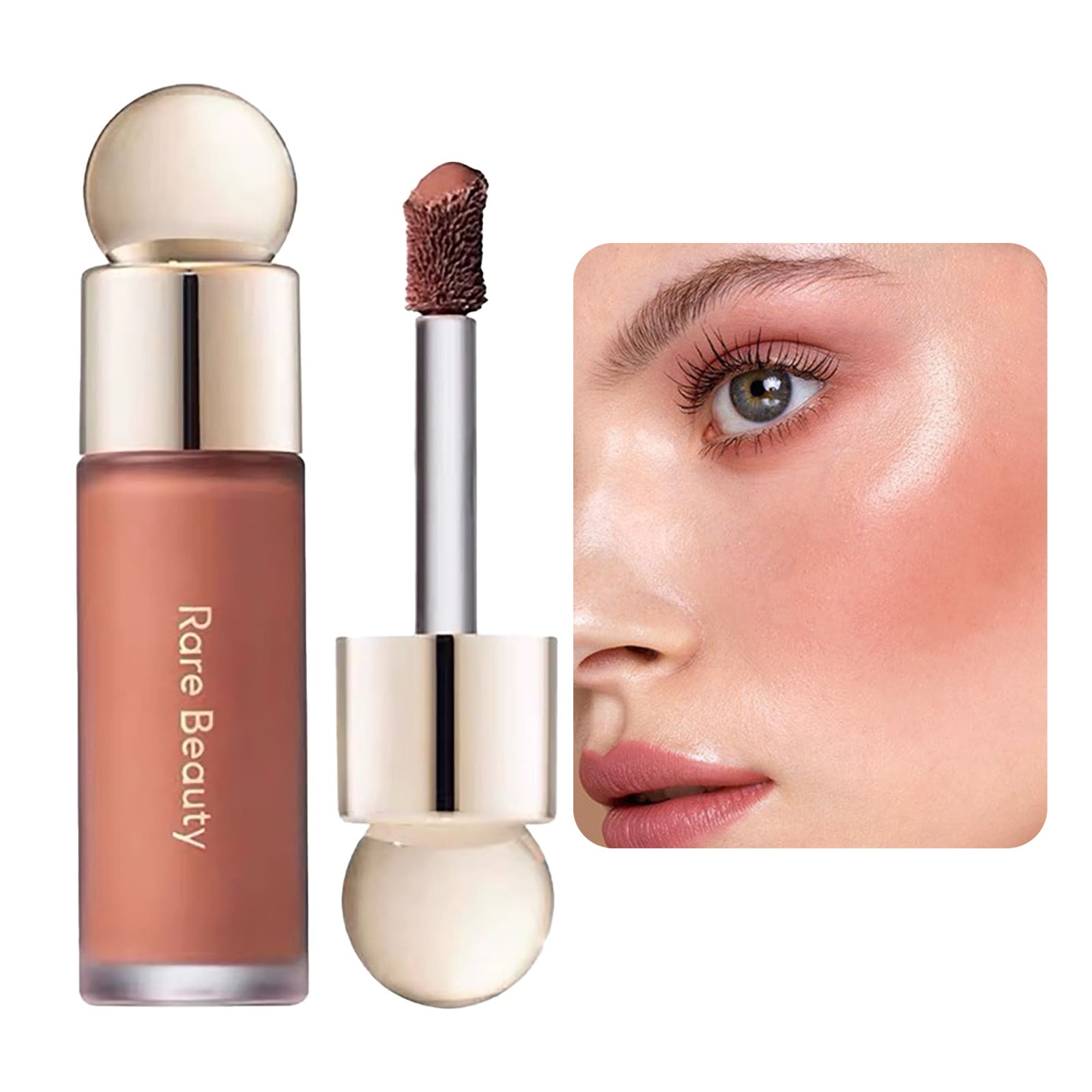 Rare Beauty Rare Beauty Blush, Lightweight Liquid Blush with Buildable Pigment and Dewy Finish ...
