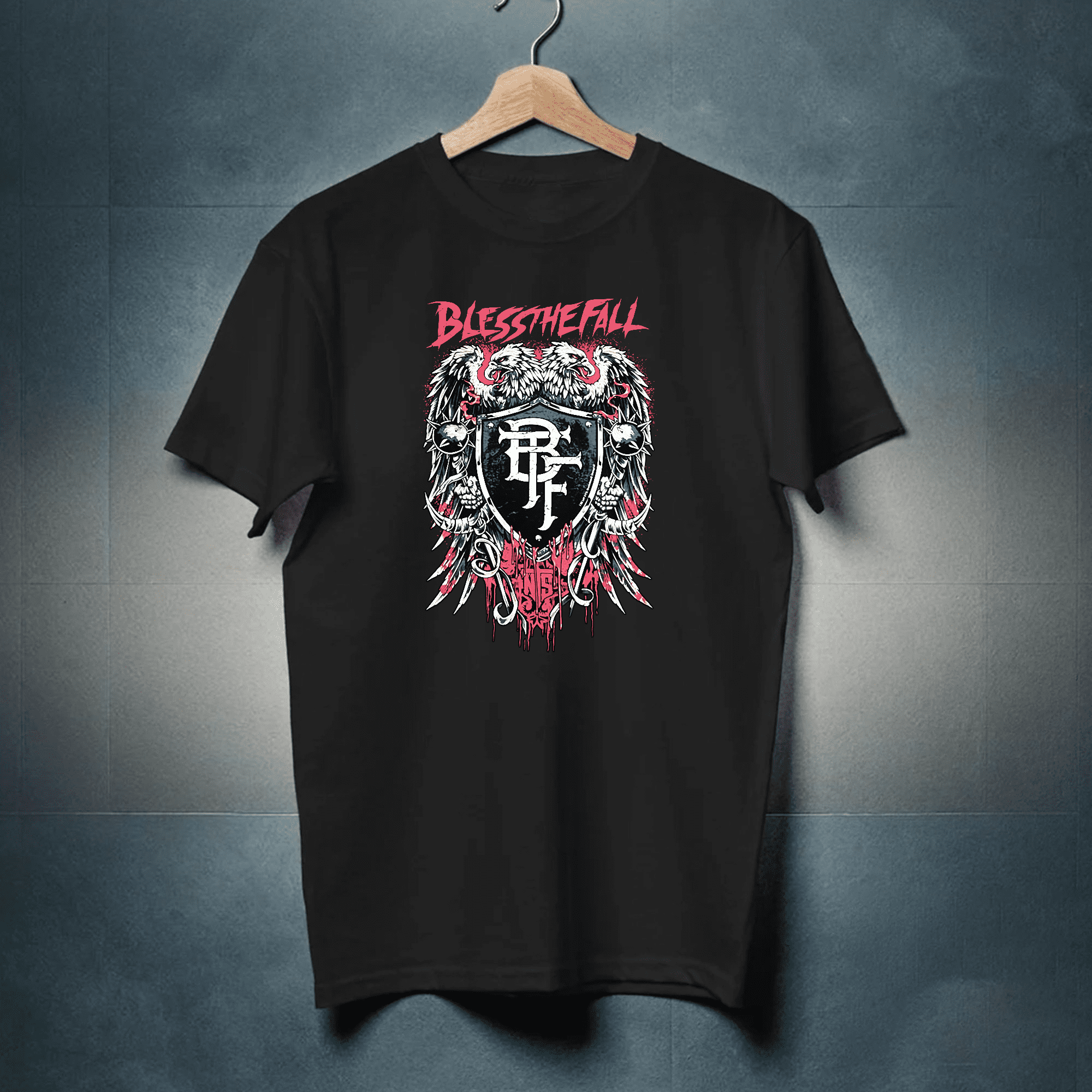 Rare BlessTheFall Tour Band Cotton Tee All Size Gift For Fan T-Shirt ...