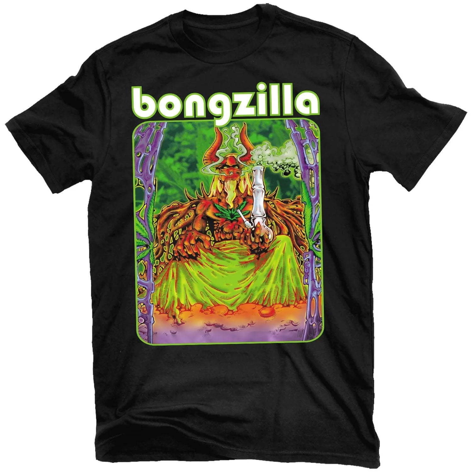 Rare Bongzilla Band Poster Collection Gift For Fan Full Size T-shirt ...