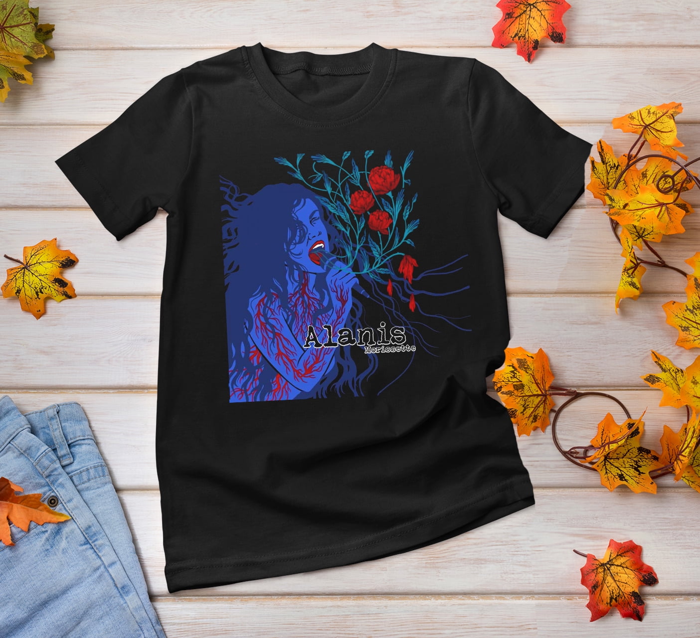 Rare Camiseta Alanis Morissette All size Shirt Gift For Fan - Walmart.com