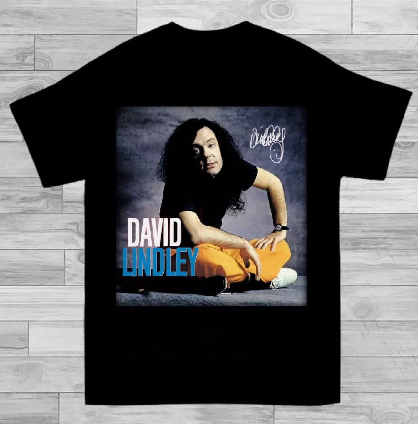 Rare Collection David Lindley Singer Music Men Black T-Shirt - Walmart.com