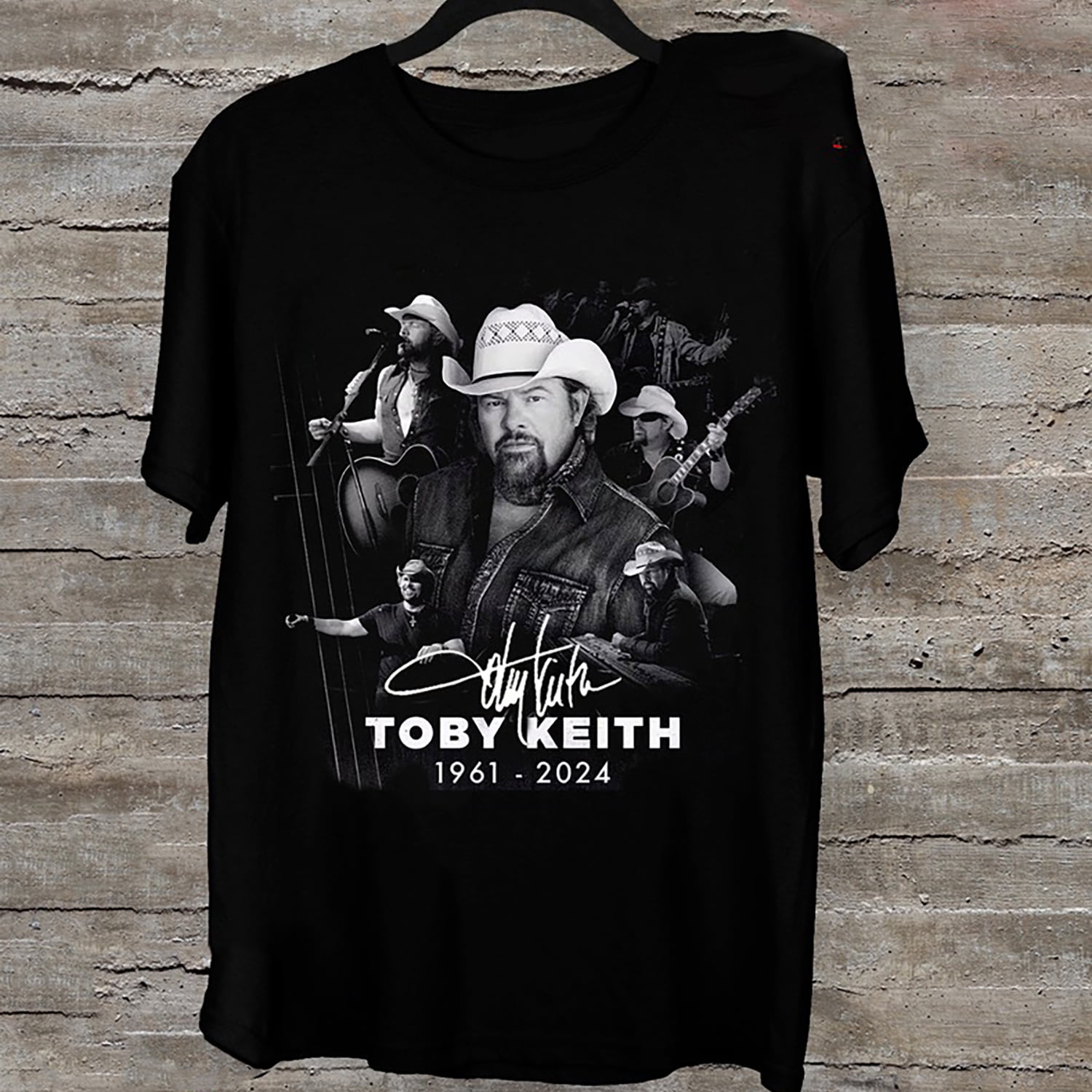 Rare Collection In Memory Toby Keith 1961-2024 All Size - Walmart.com