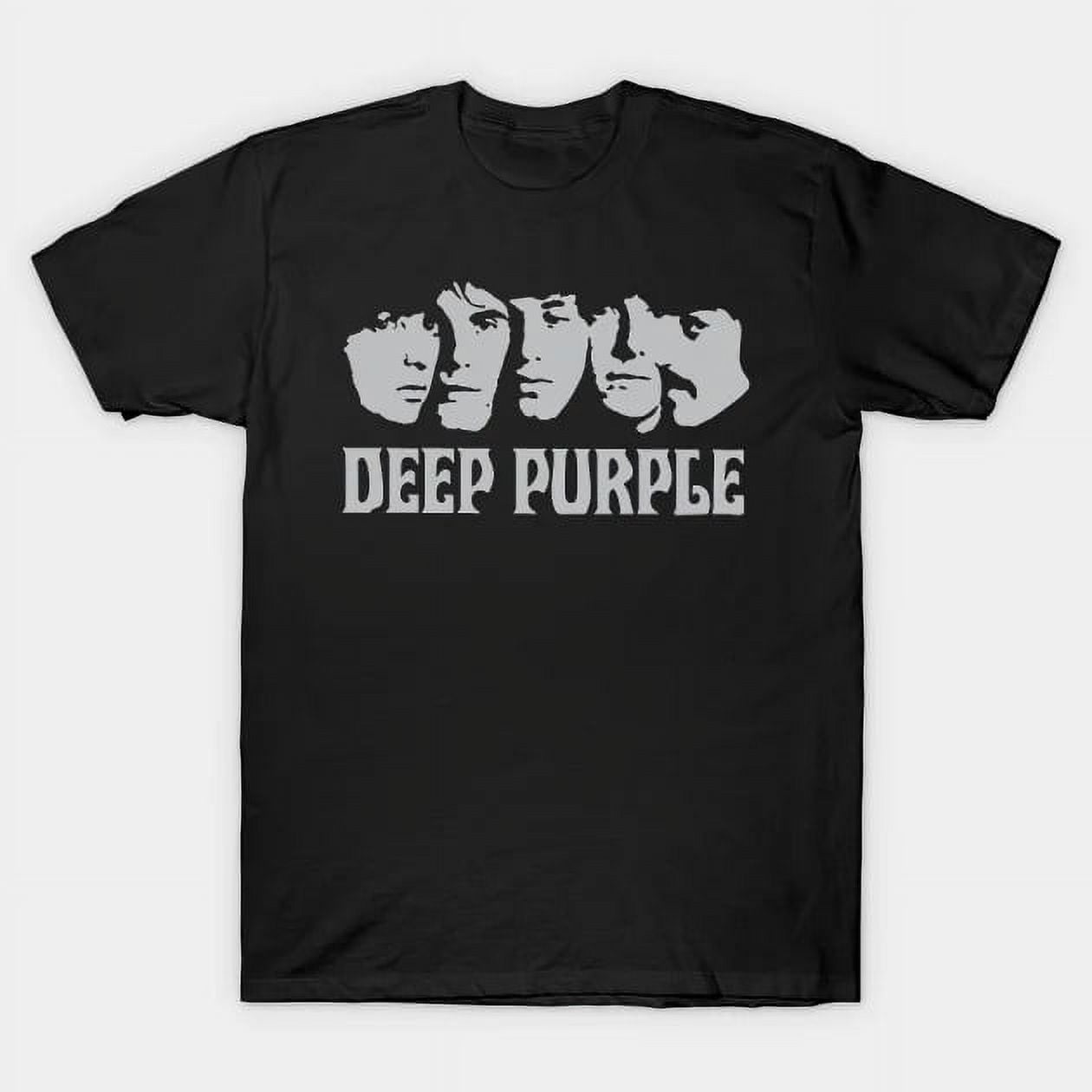 Rare Deep Purple Band Members Black Cotton All Size Shirt Unisex ...