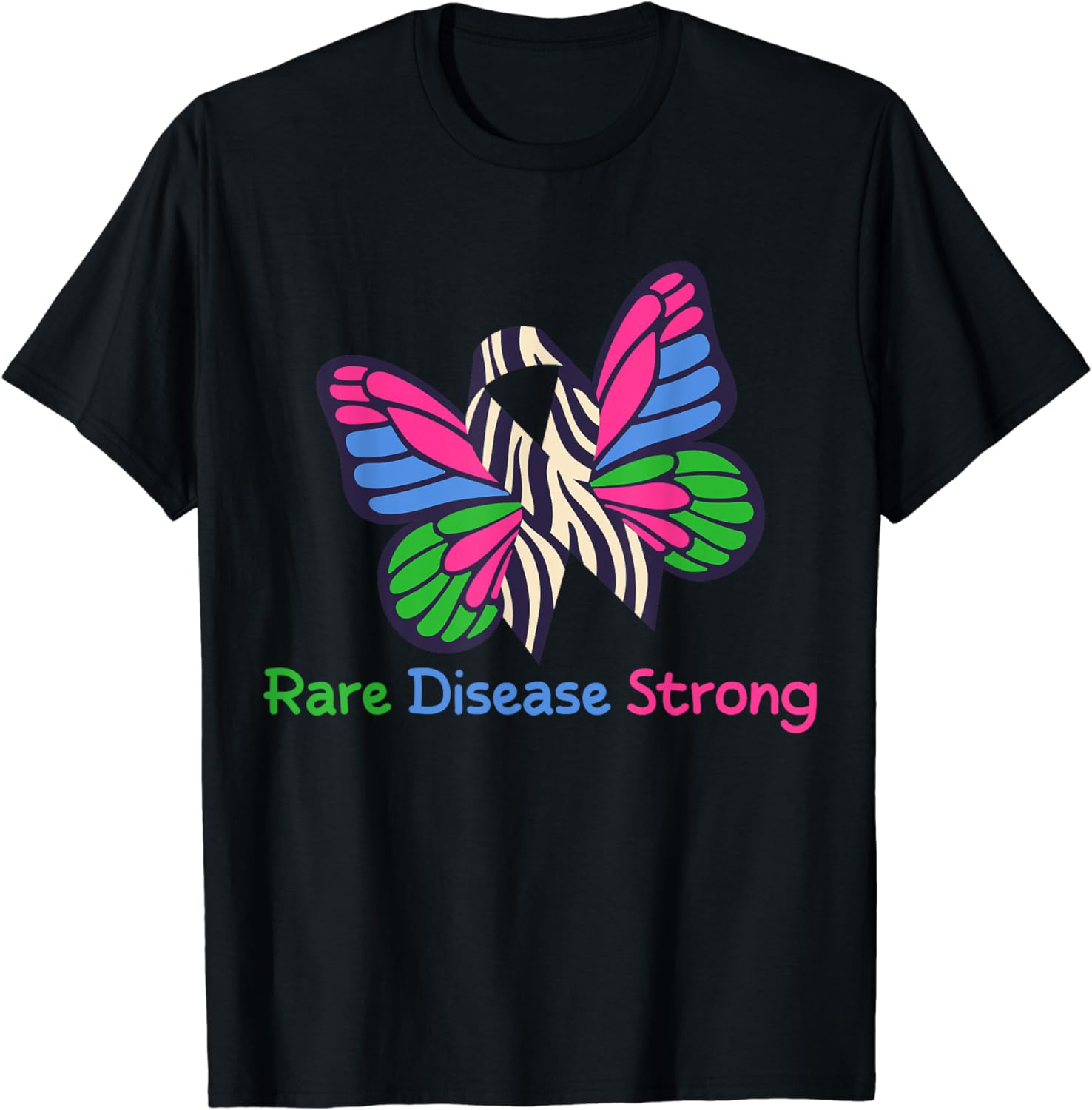 Rare Disease Strong Rainbow Rare Disease Awareness Day 2024 T-Shirt ...