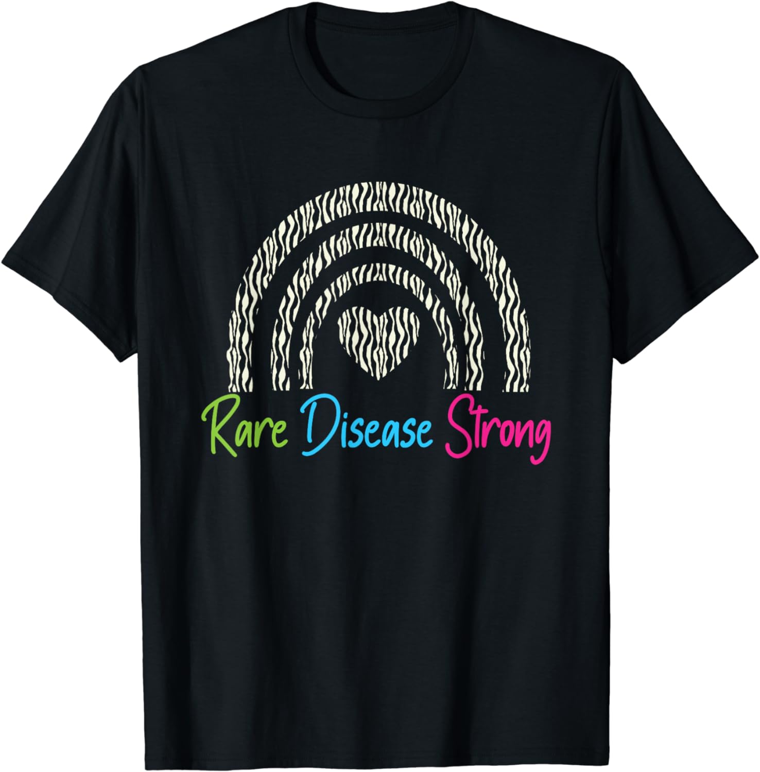 Rare Disease Strong Rainbow Rare Disease Awareness Day 2024 T-Shirt ...