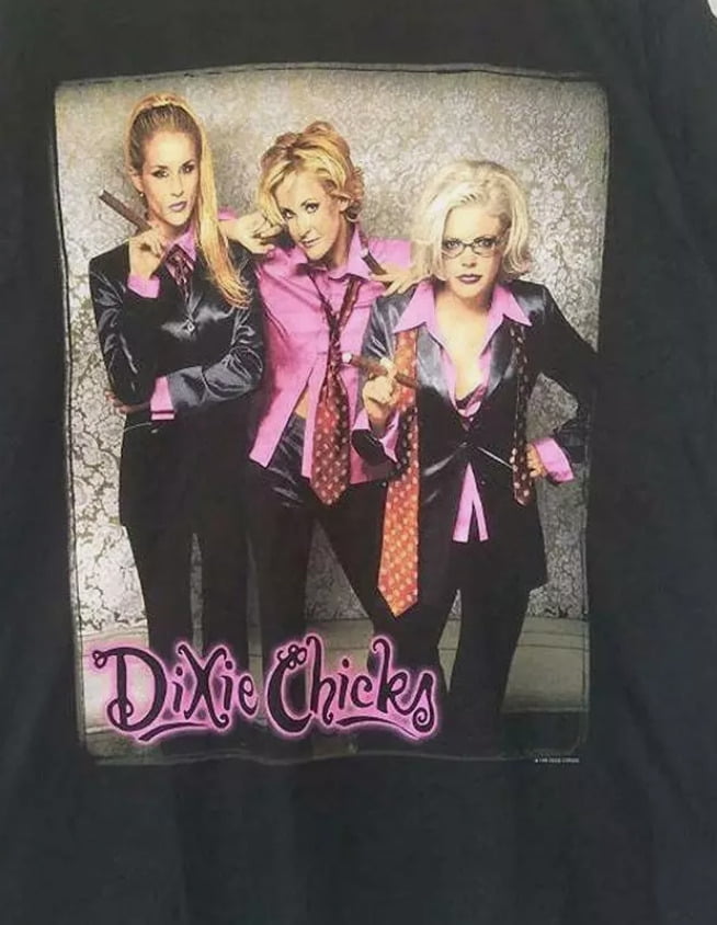 Rare Dixie Chicks Vintage Heavy Cotton Black All size Unisex - Walmart.com