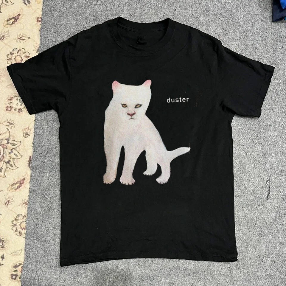 Rare Duster Band White Cat Album Black All Size Shirt AM72 - Walmart.com