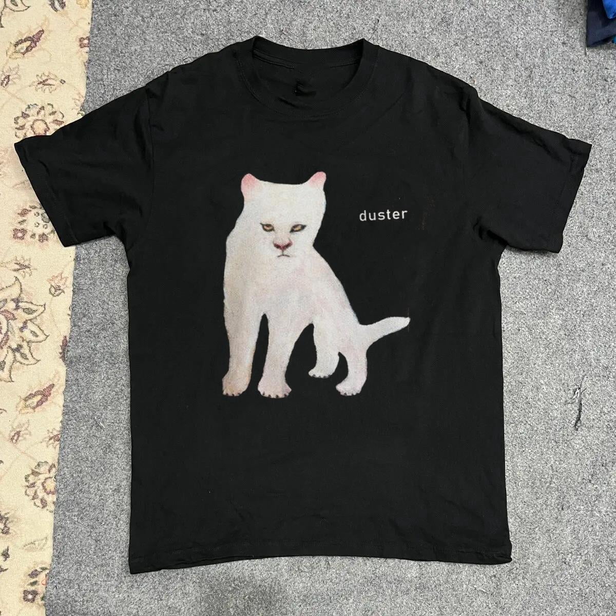 Rare Duster Band White Cat Album Black All Size Shirt - Walmart.com