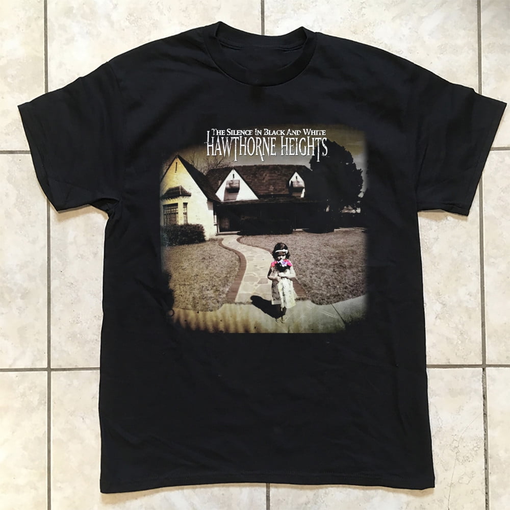 Rare Emo Rock The Silence in Black and White Shirt All Size - Walmart.com
