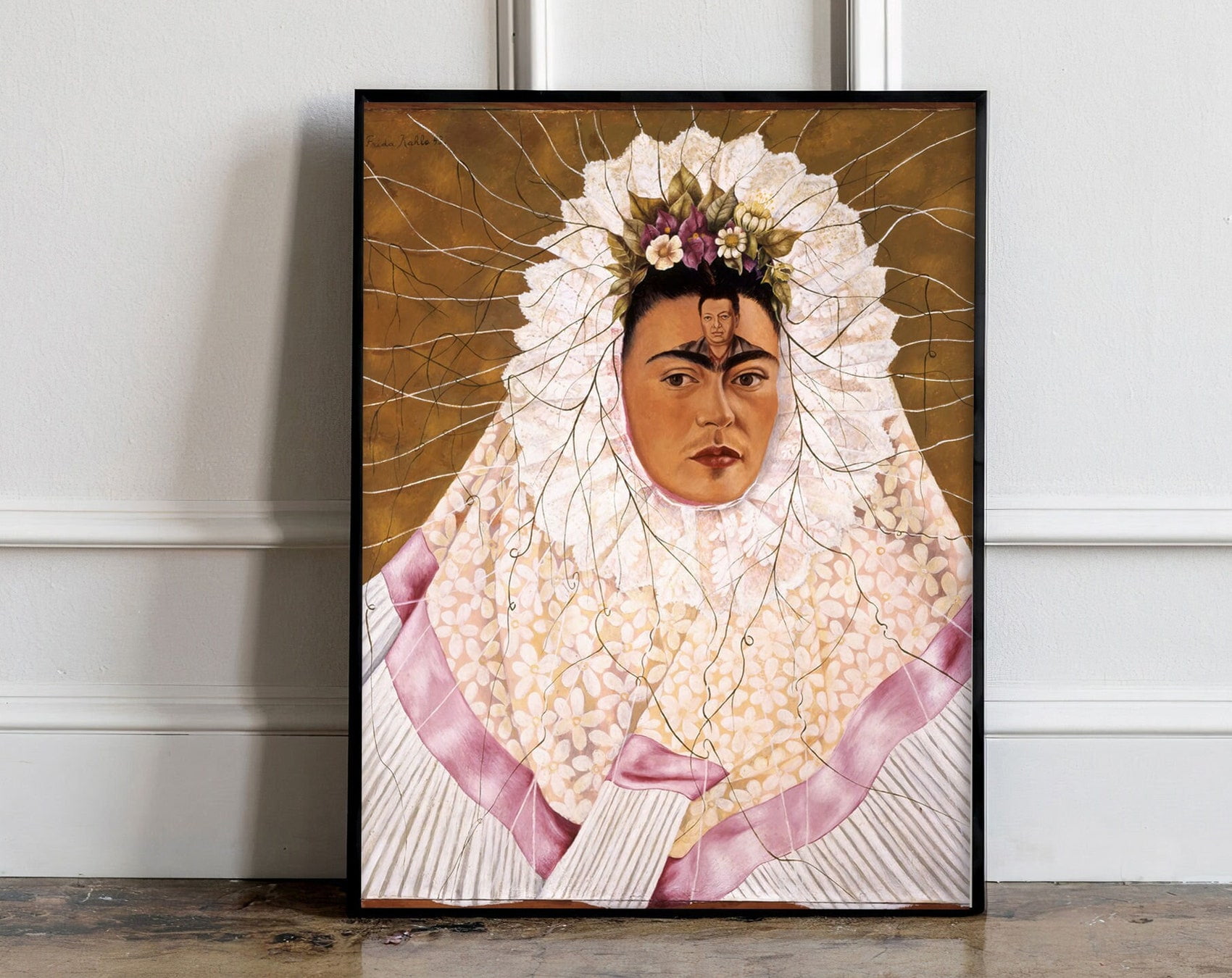 Rare Frida Kahlo Diego on My Mind Print, Vintage Frida Kahlo Print ...