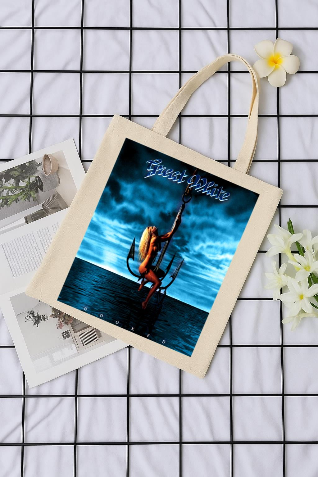 Rare Great Hooked Bag Double Sides -TH26123 - Walmart.com