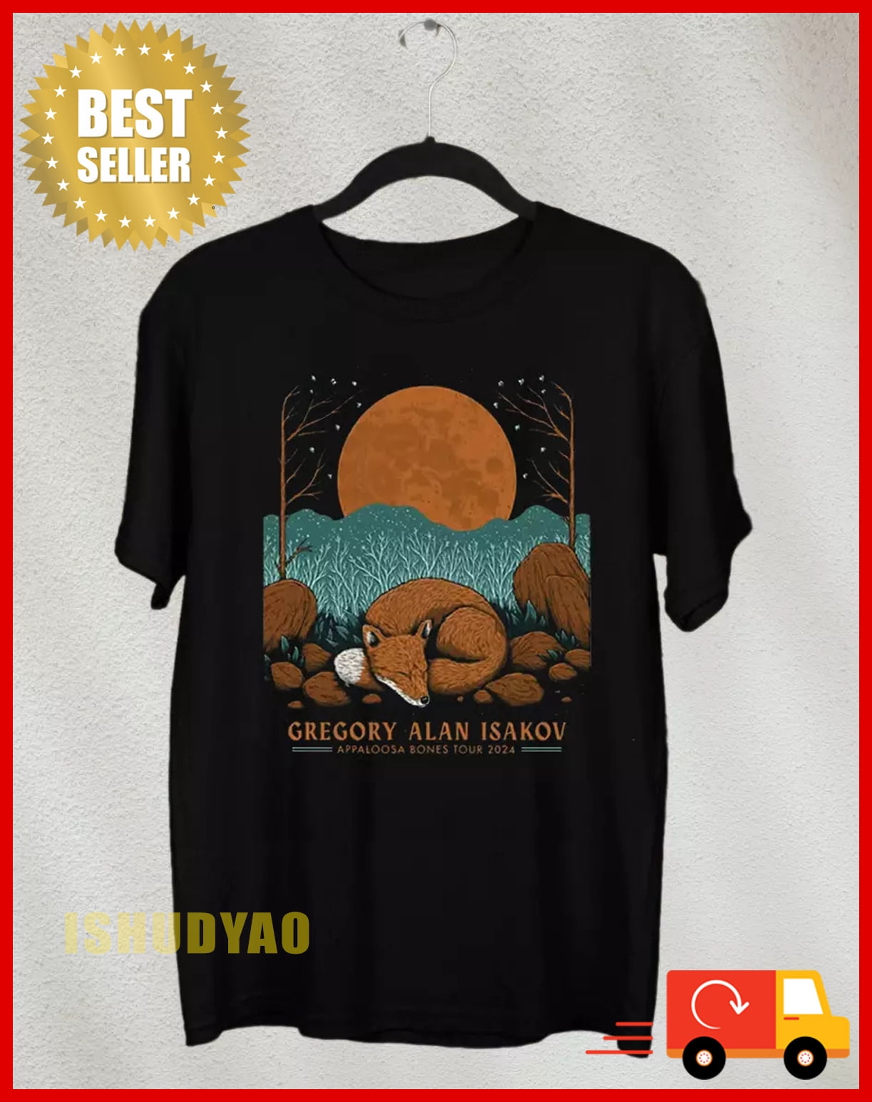Rare Gregory Alan Isakov Tour T-shirt S-5XL NBP35 - Walmart.com