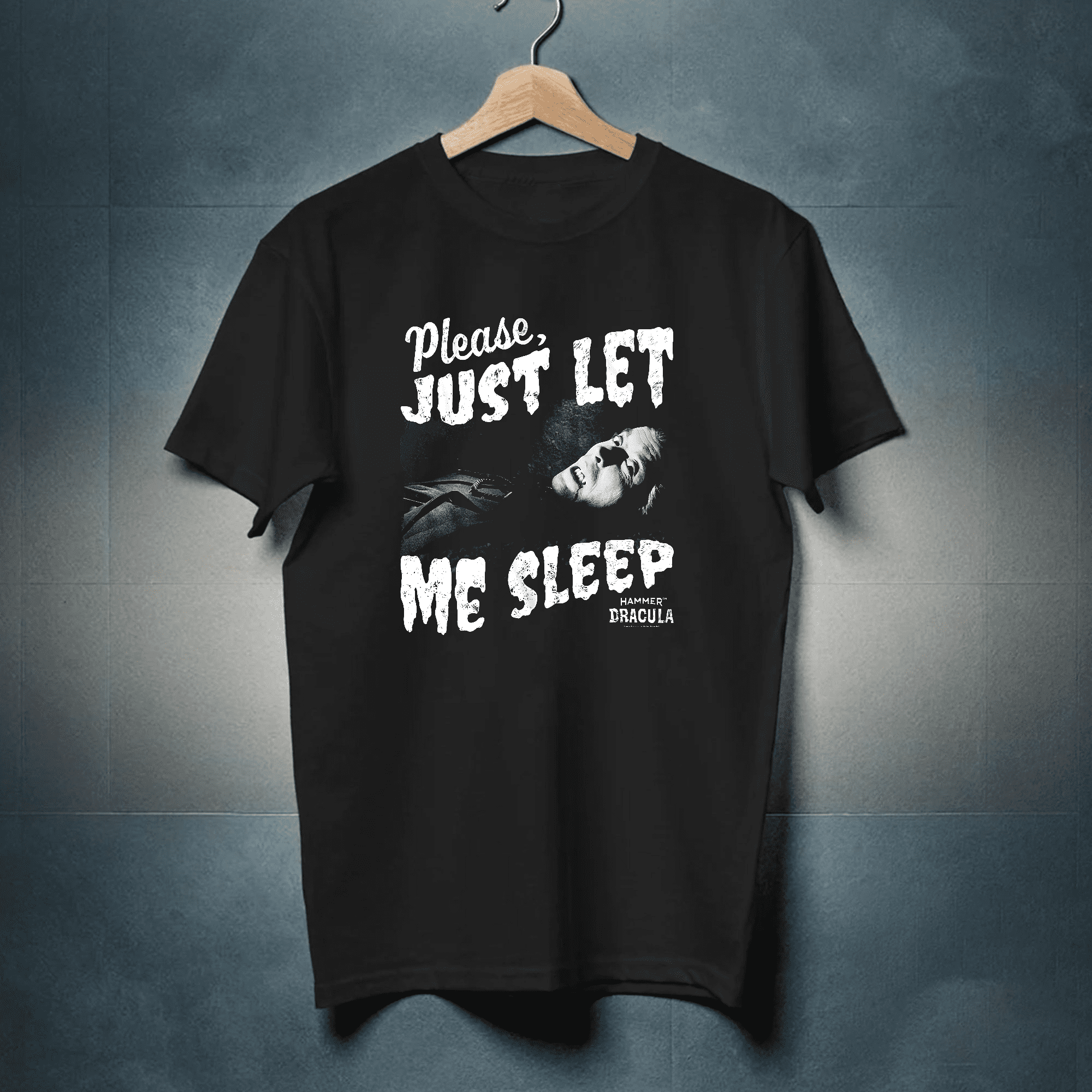 Rare Hammer Horror Just Let Me Sleep Movie Shirt - Walmart.com