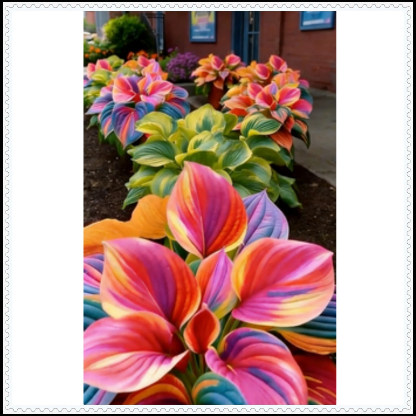 Rare Hosta- Bulk - Garden Stake for Outdoor Decoration--Fresh Natural ...