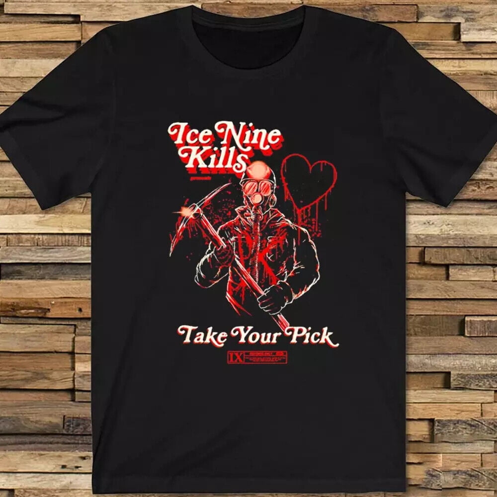 Rare Ice nine kills take your pick shirt Band Member Black S-2345XL Tee ...