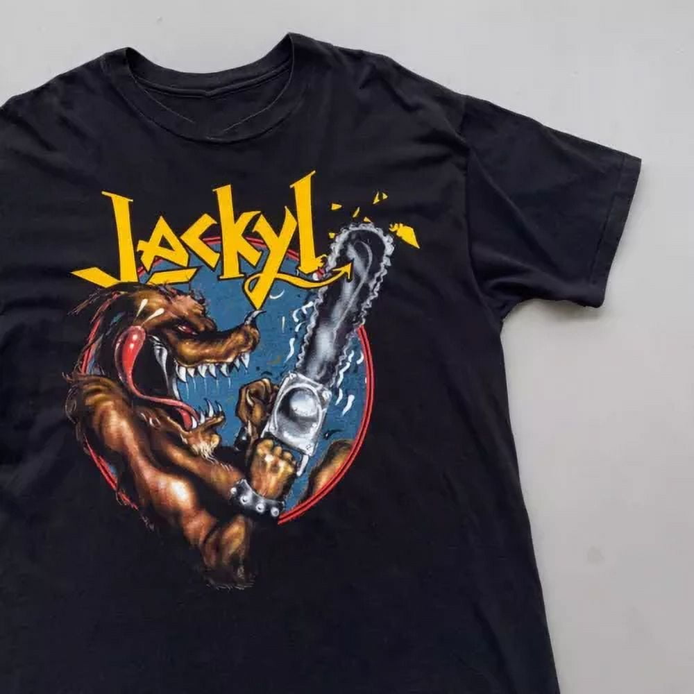 Rare Jackyl Band Tee Band Singer Black Men All Size Shirt Tshirt, 5XL ...