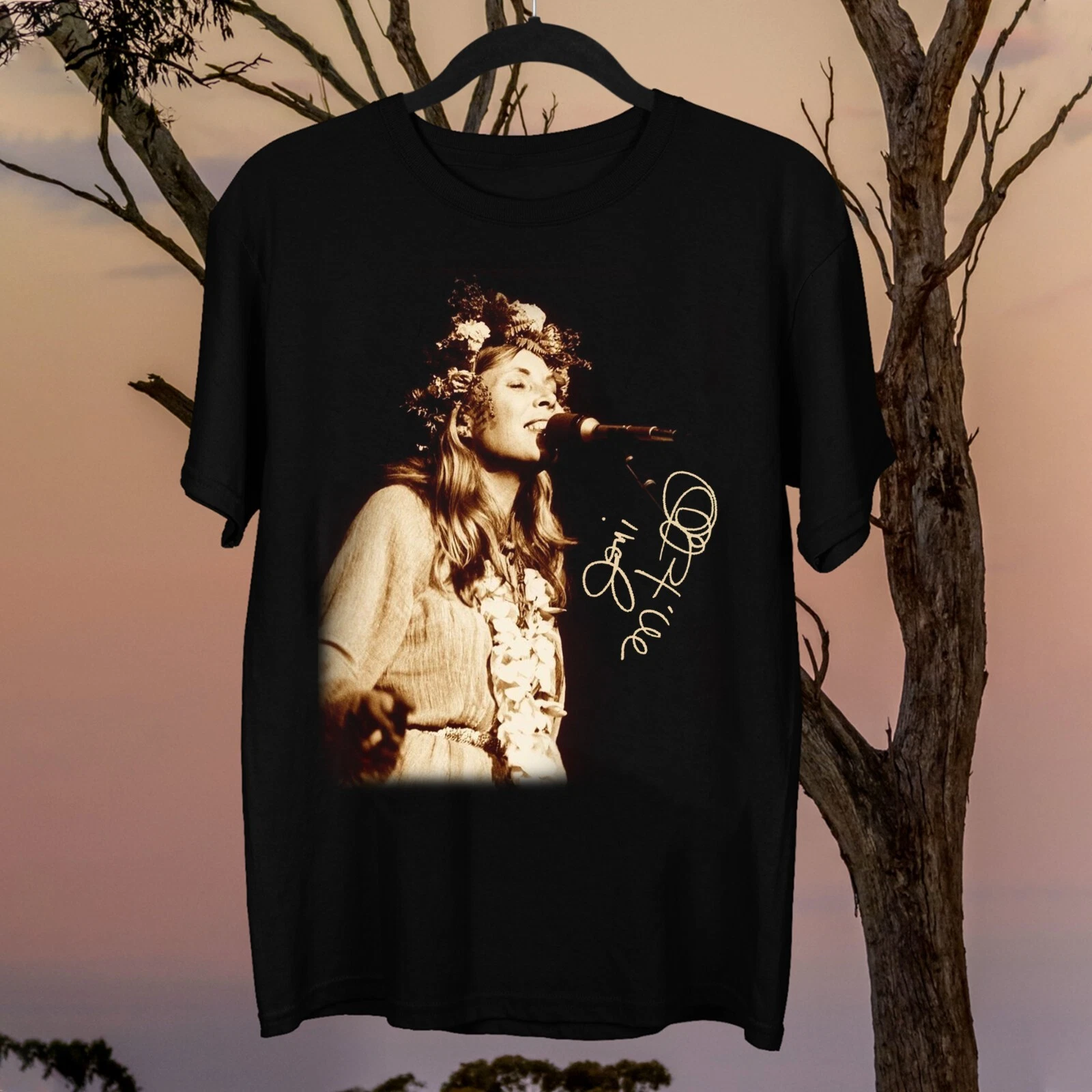 Rare Joni Mitchell Singer Vintage Short Sleeve Men S-5XL Shirt ...